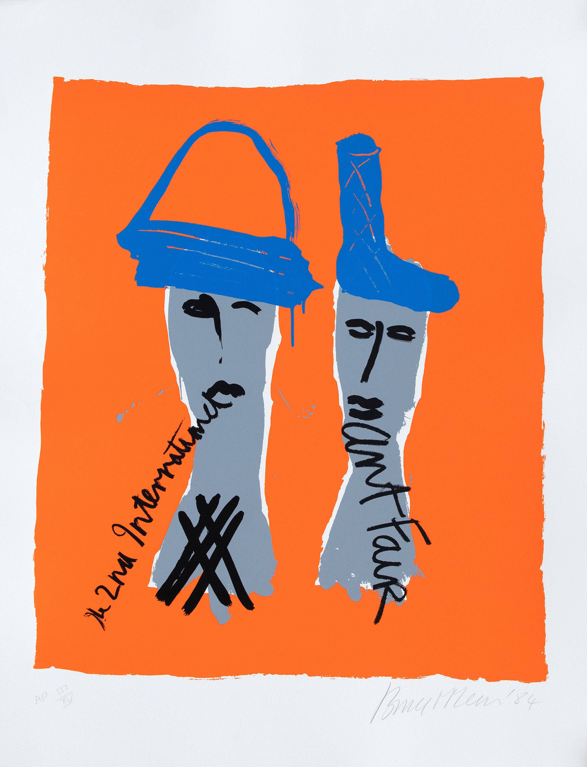 Bruce McLean The 2nd International Art Fair – Goldmark