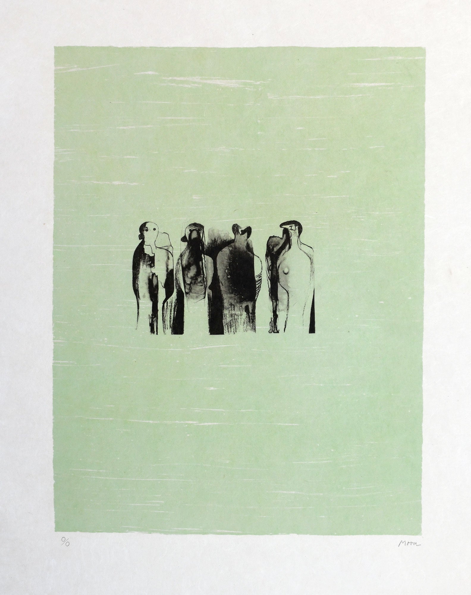 Henry Moore Four Standing Figures – Goldmark