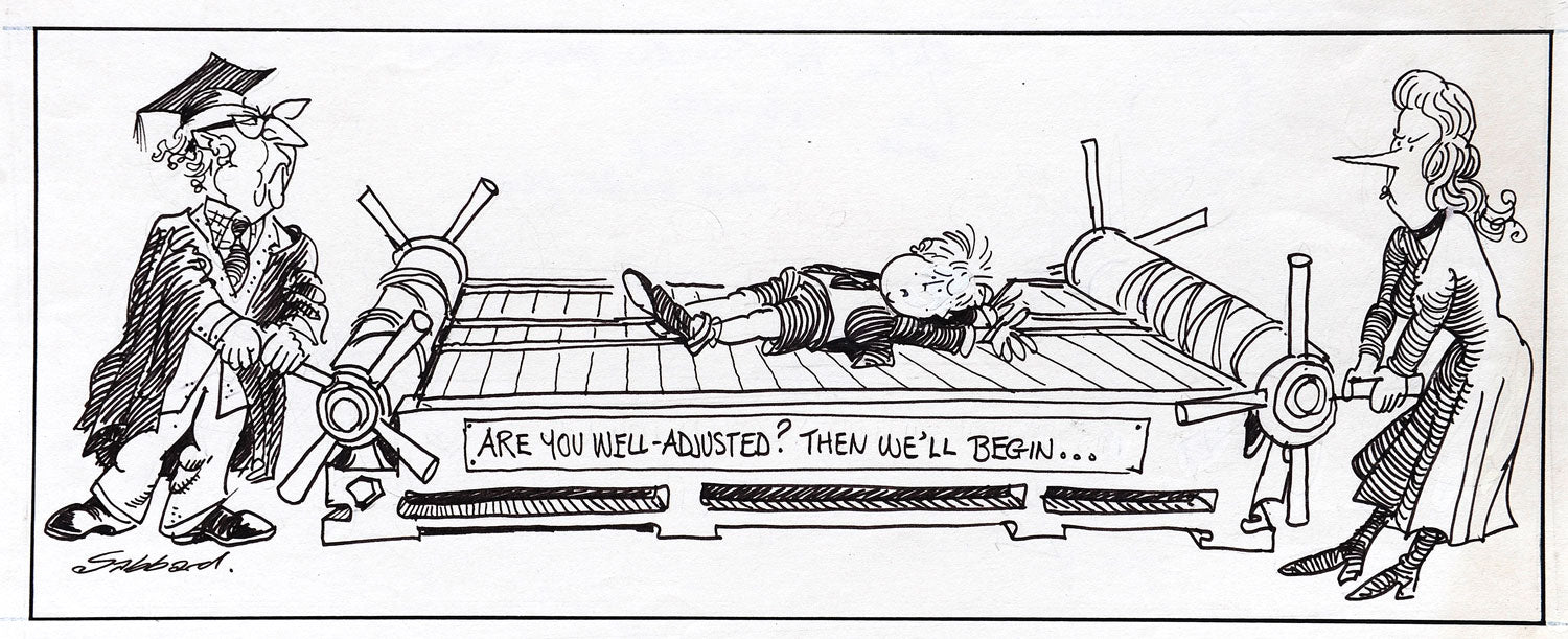 Les Gibbard Are you well-adjusted? – Goldmark