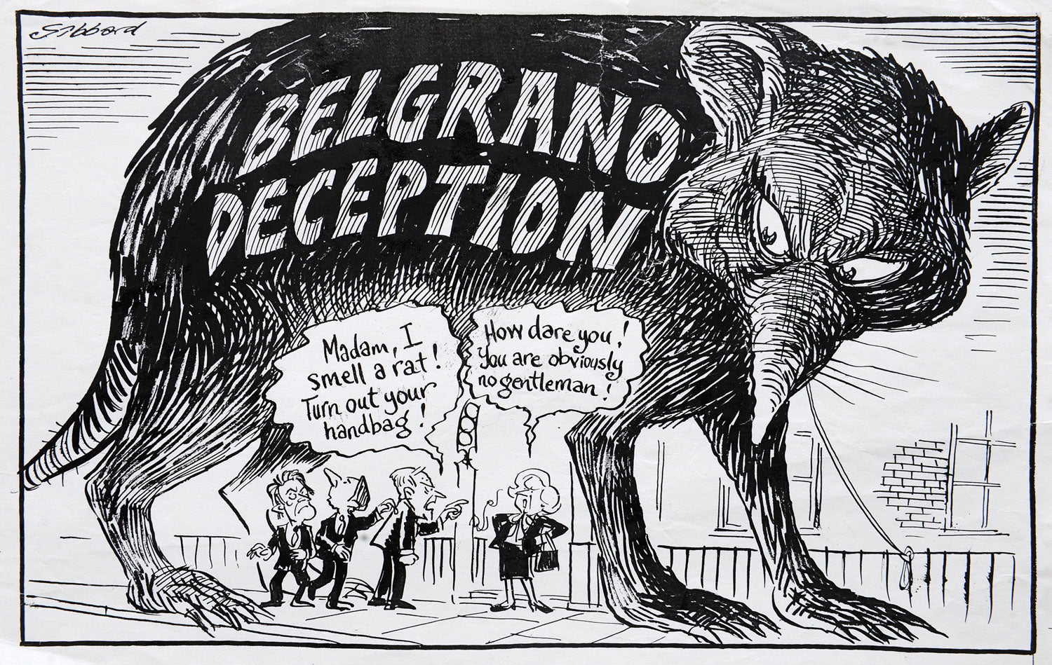 Les Gibbard Belgrano Deception – Goldmark