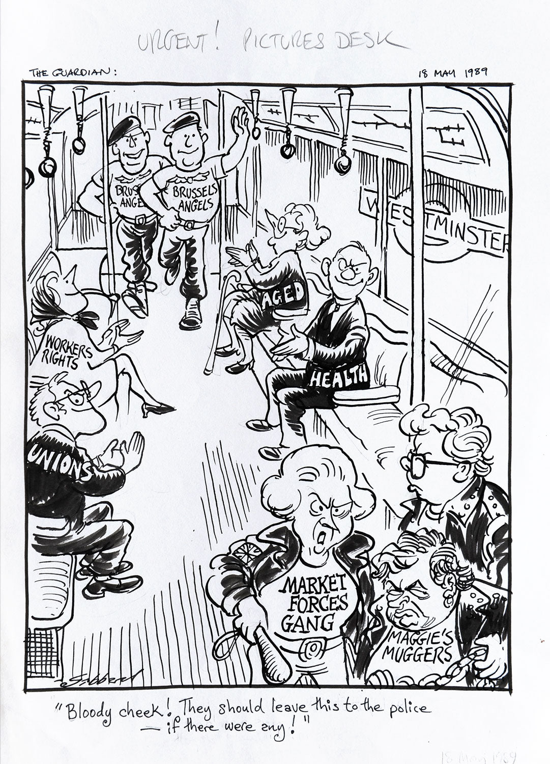 Les Gibbard Market Forces Gang – Goldmark