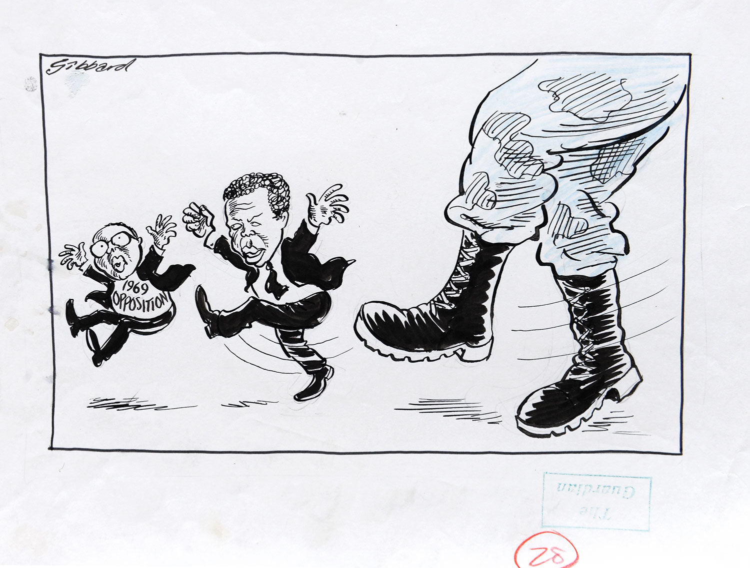 Les Gibbard 1969 Opposition – Goldmark