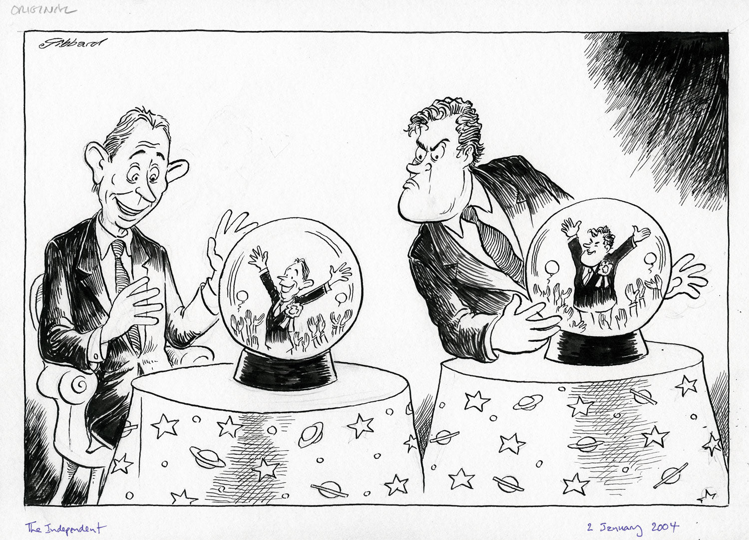 Les Gibbard Crystal balls! – Goldmark