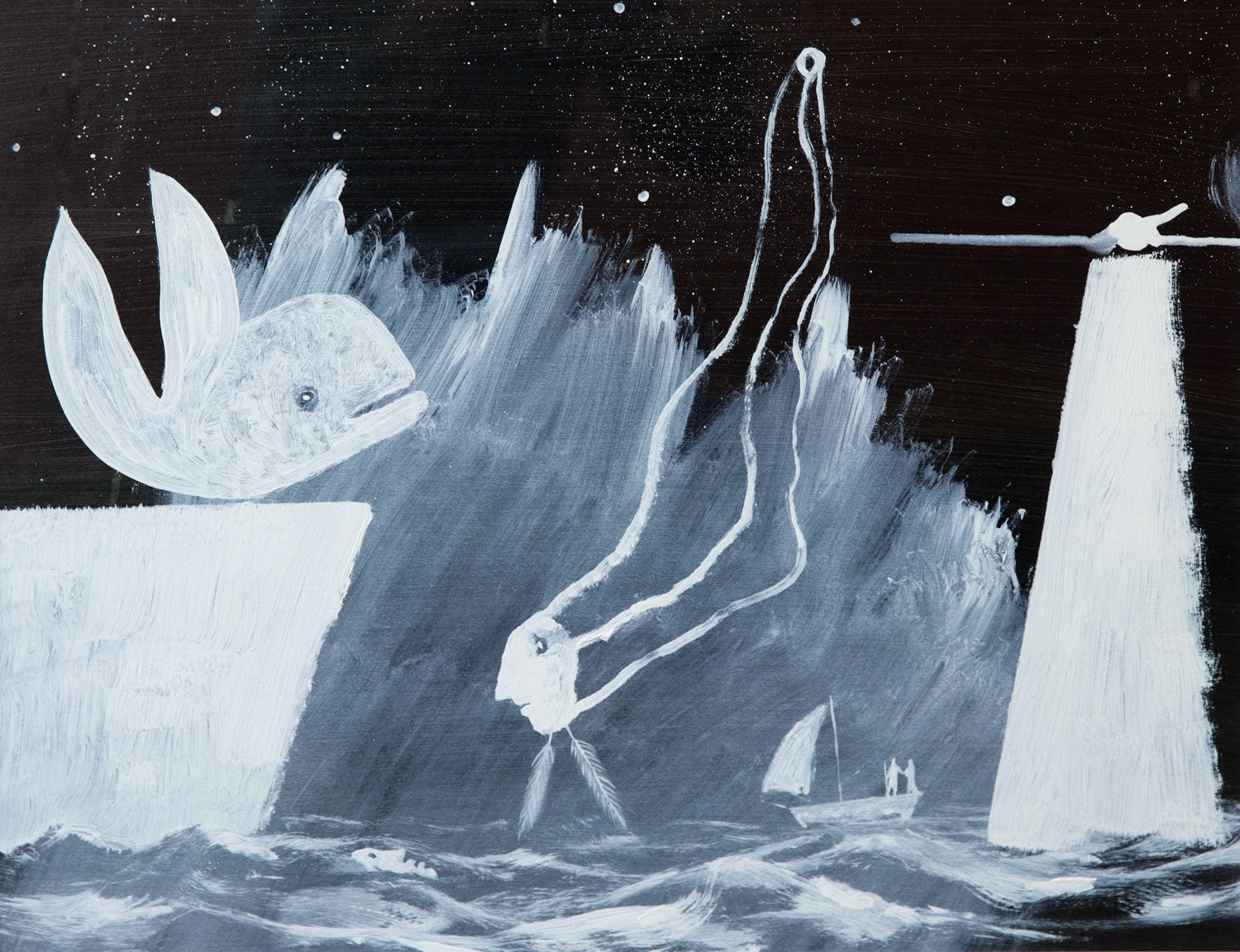 Christopher P Wood Darkness at the edge of Sleep I – Goldmark