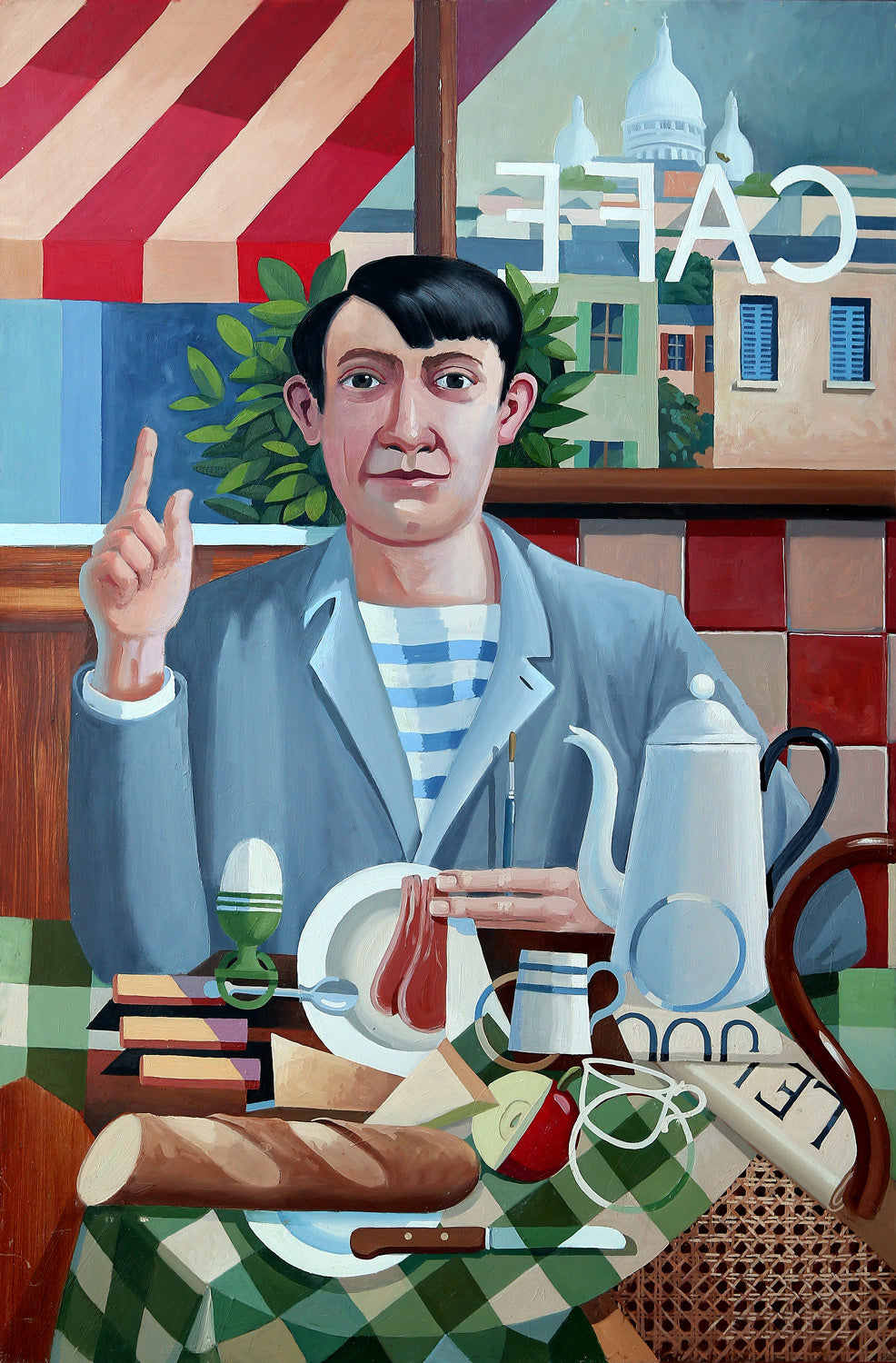 David Kirk Picasso's Cubist Breakfast – Goldmark