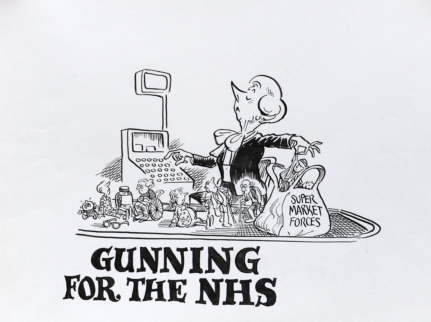 Les Gibbard Gunning for the NHS – Goldmark