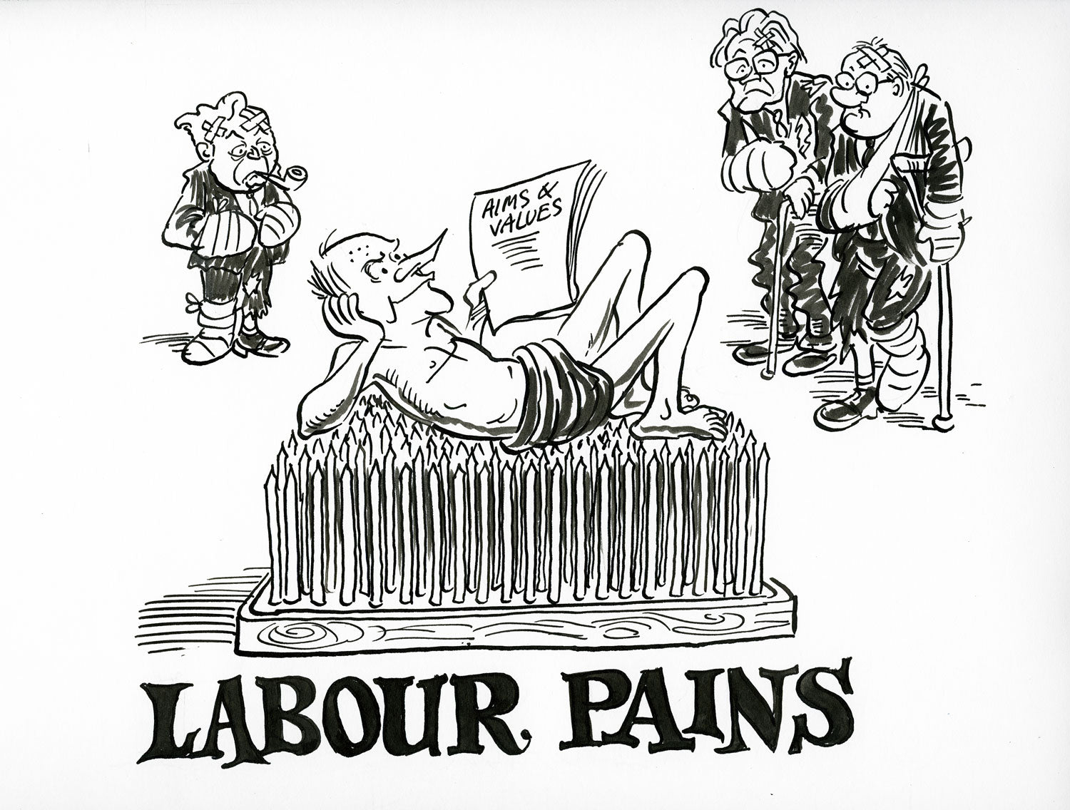 Les Gibbard Labour Pains – Goldmark