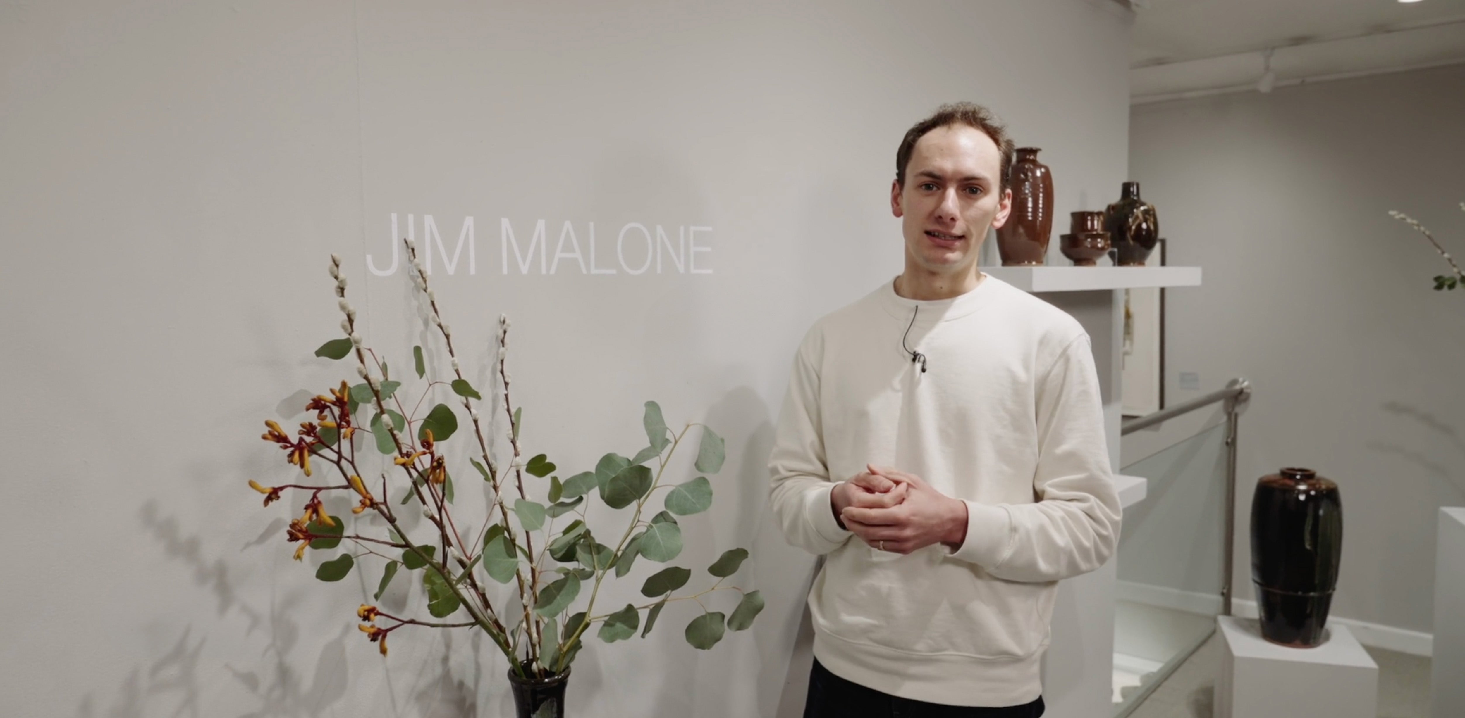 Jim Malone Exhibition Walkthrough Film 2023 – Goldmark