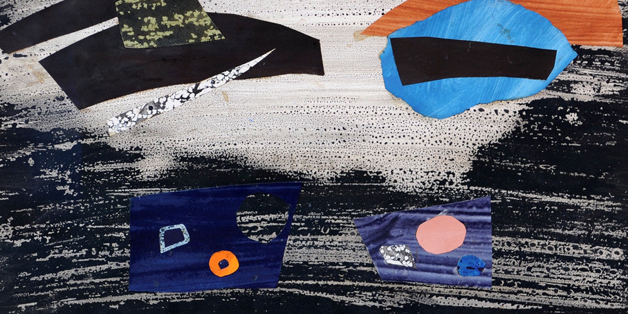 Featured Art | 'Quiberon Bay', Collage by John Piper – Goldmark