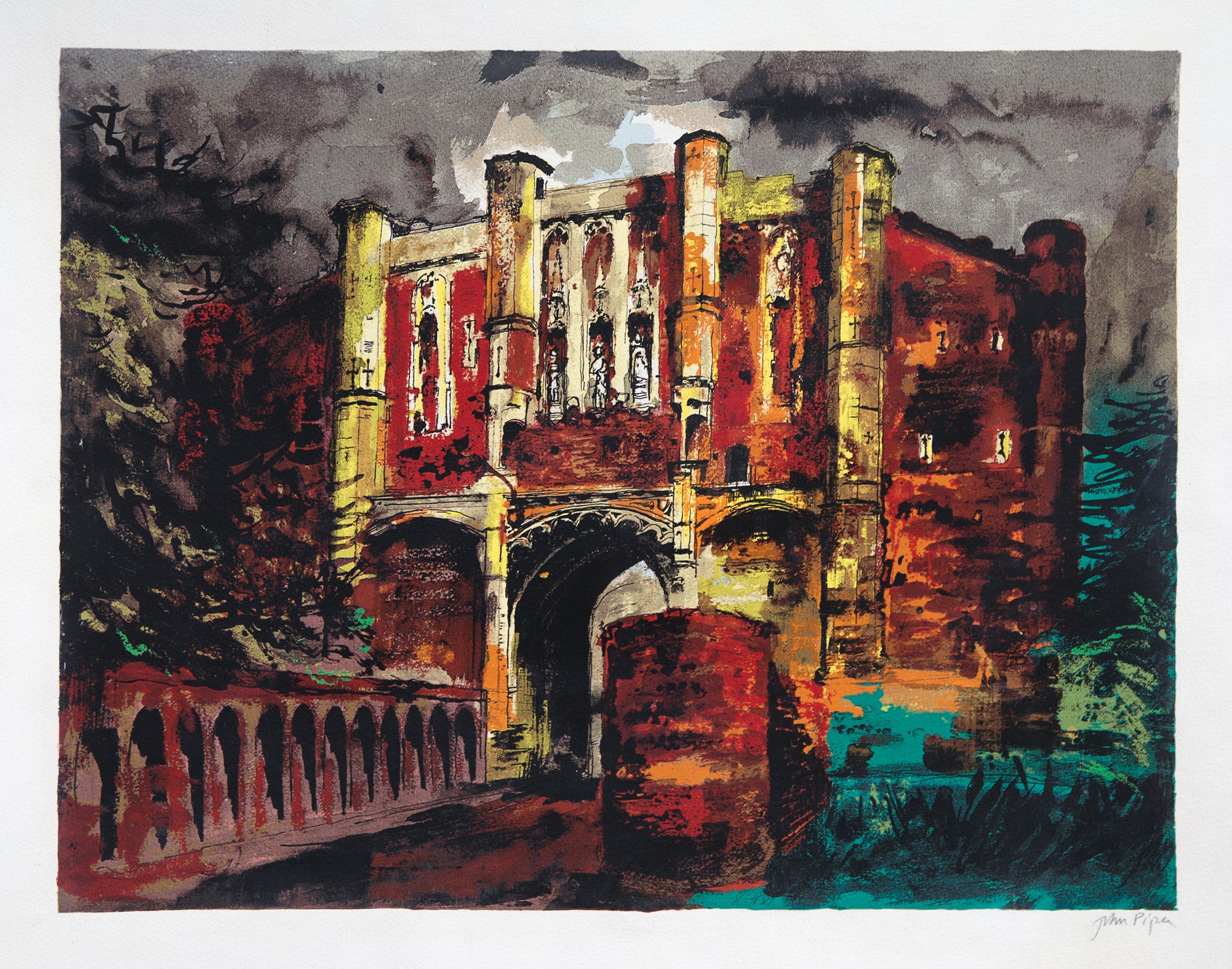 John Piper Thornton Abbey Gateway – Goldmark