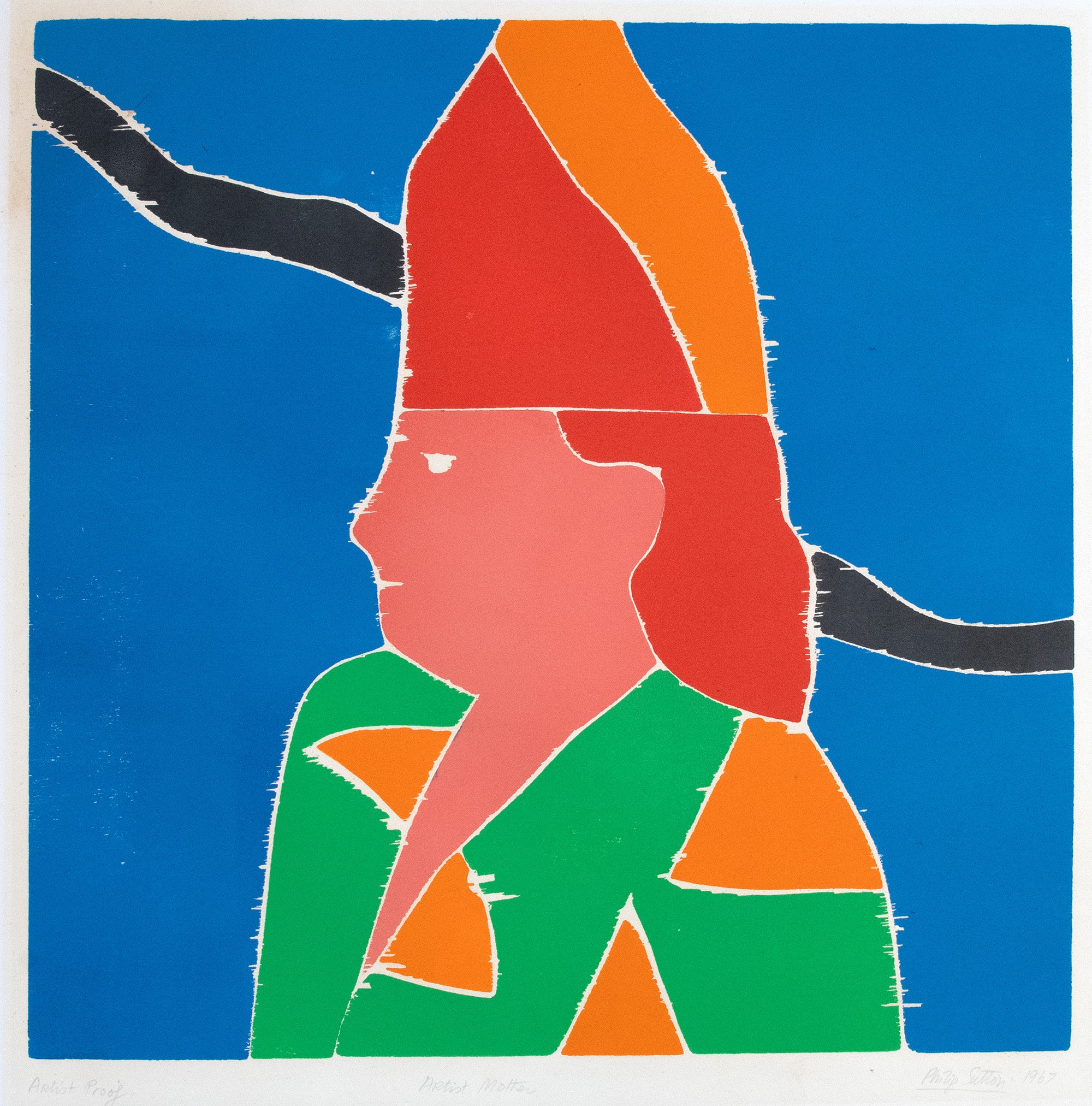 Philip Sutton Artist's Mother – Goldmark