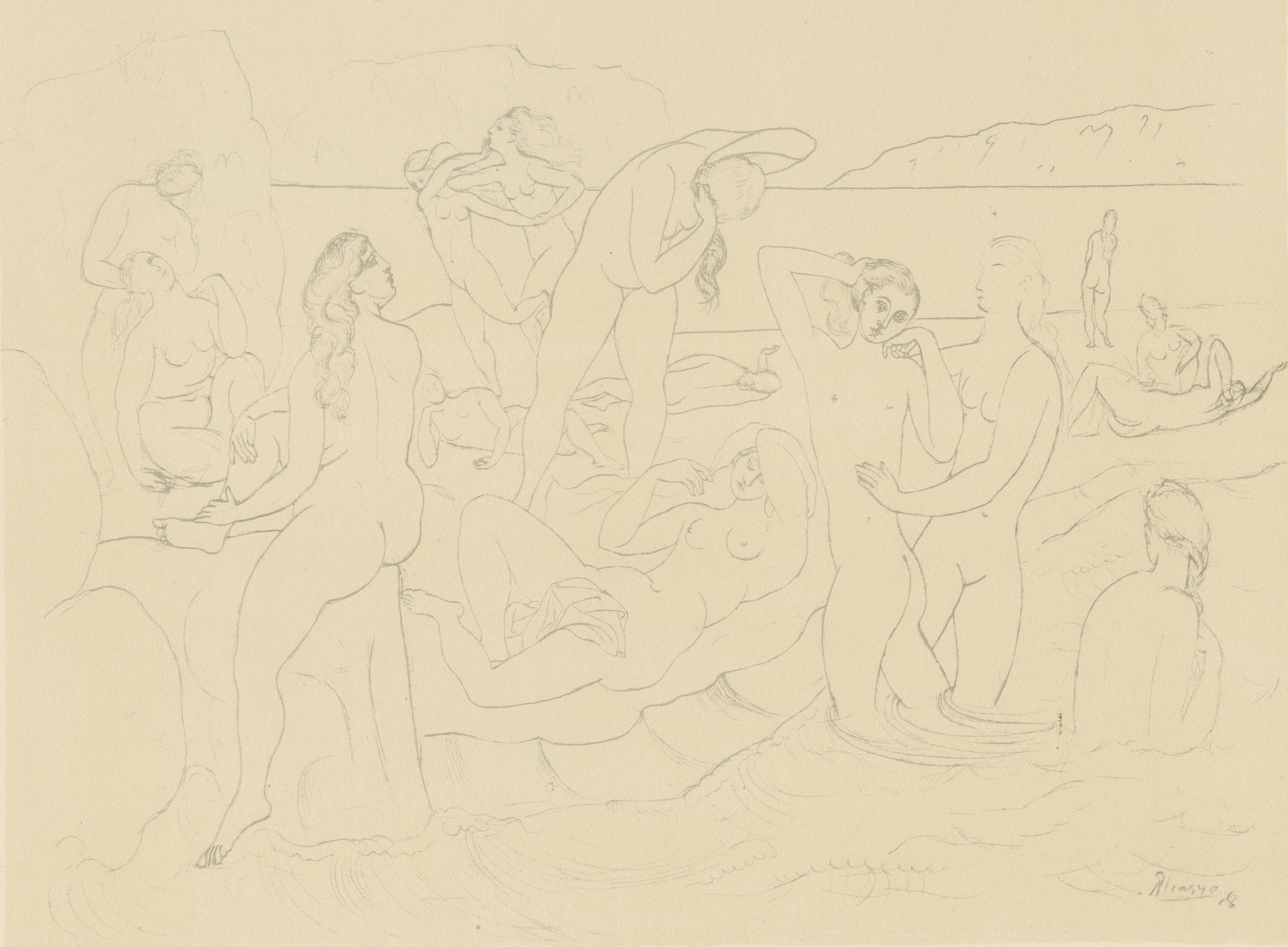 Pablo Picasso Bathers – Goldmark