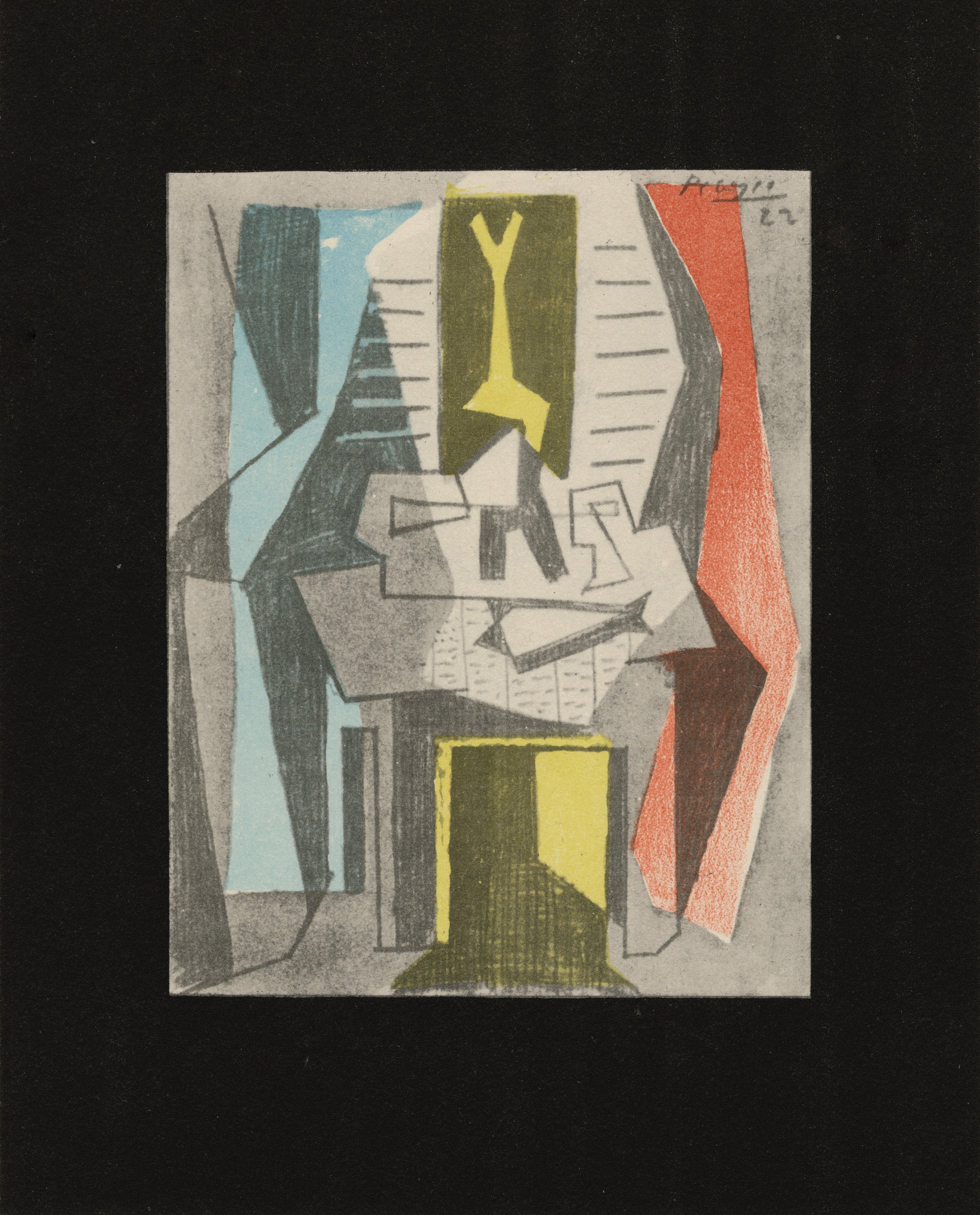 Pablo Picasso Table Before Window – Goldmark