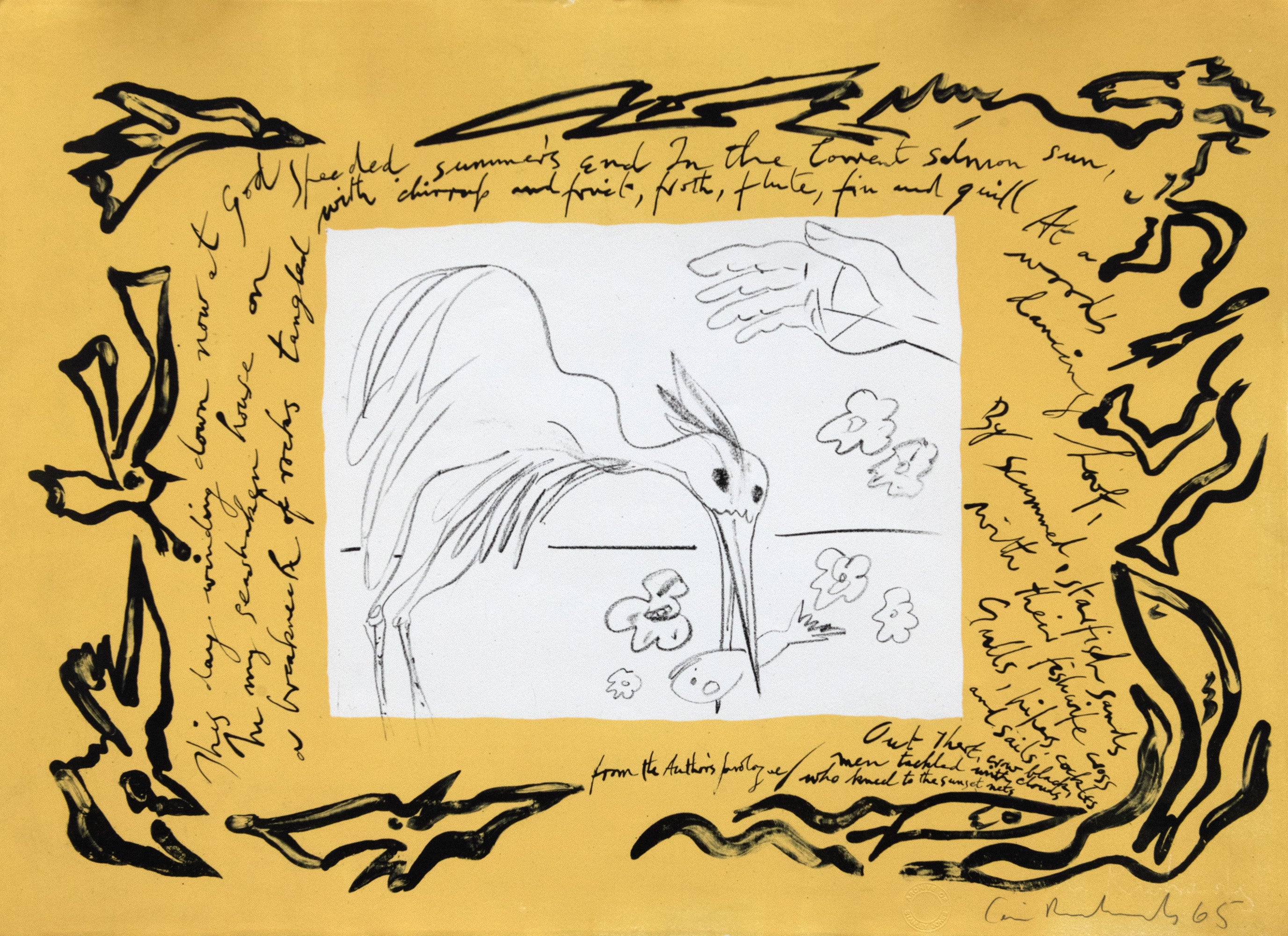 Ceri Richards The Authors Prologue (A Fragment) – Goldmark