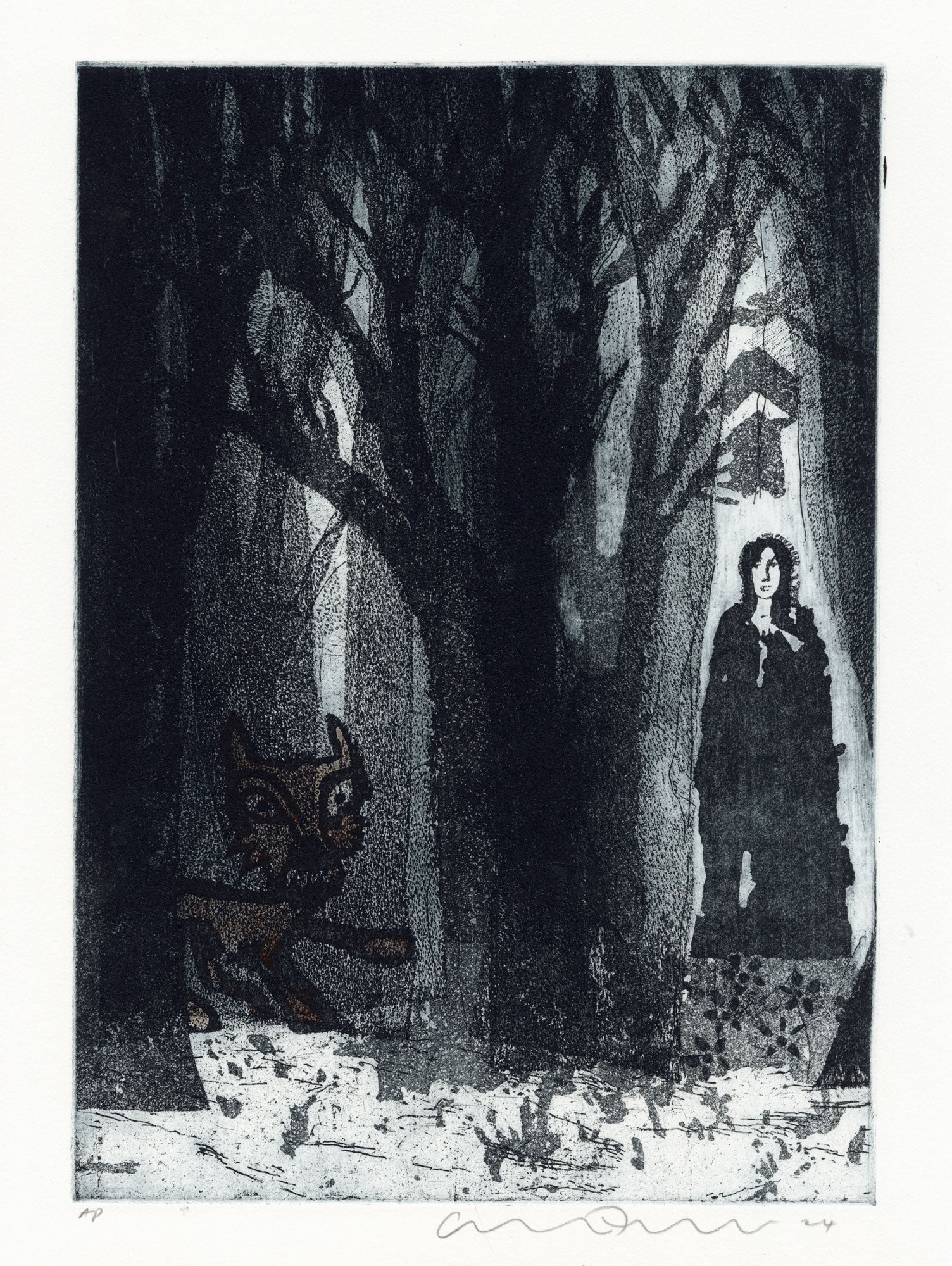 Christopher P Wood Red Ridings and the Wolf – Goldmark