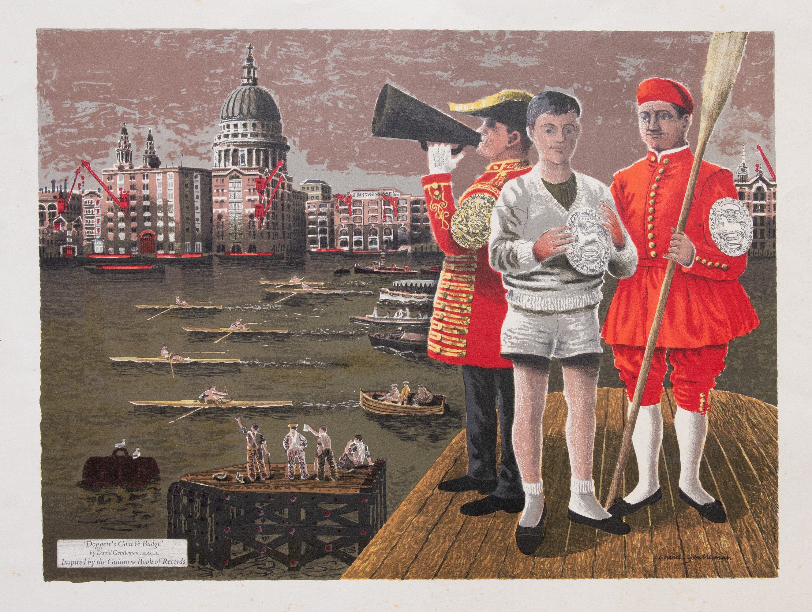 David Gentleman Doggett's Coat and Badge – Goldmark