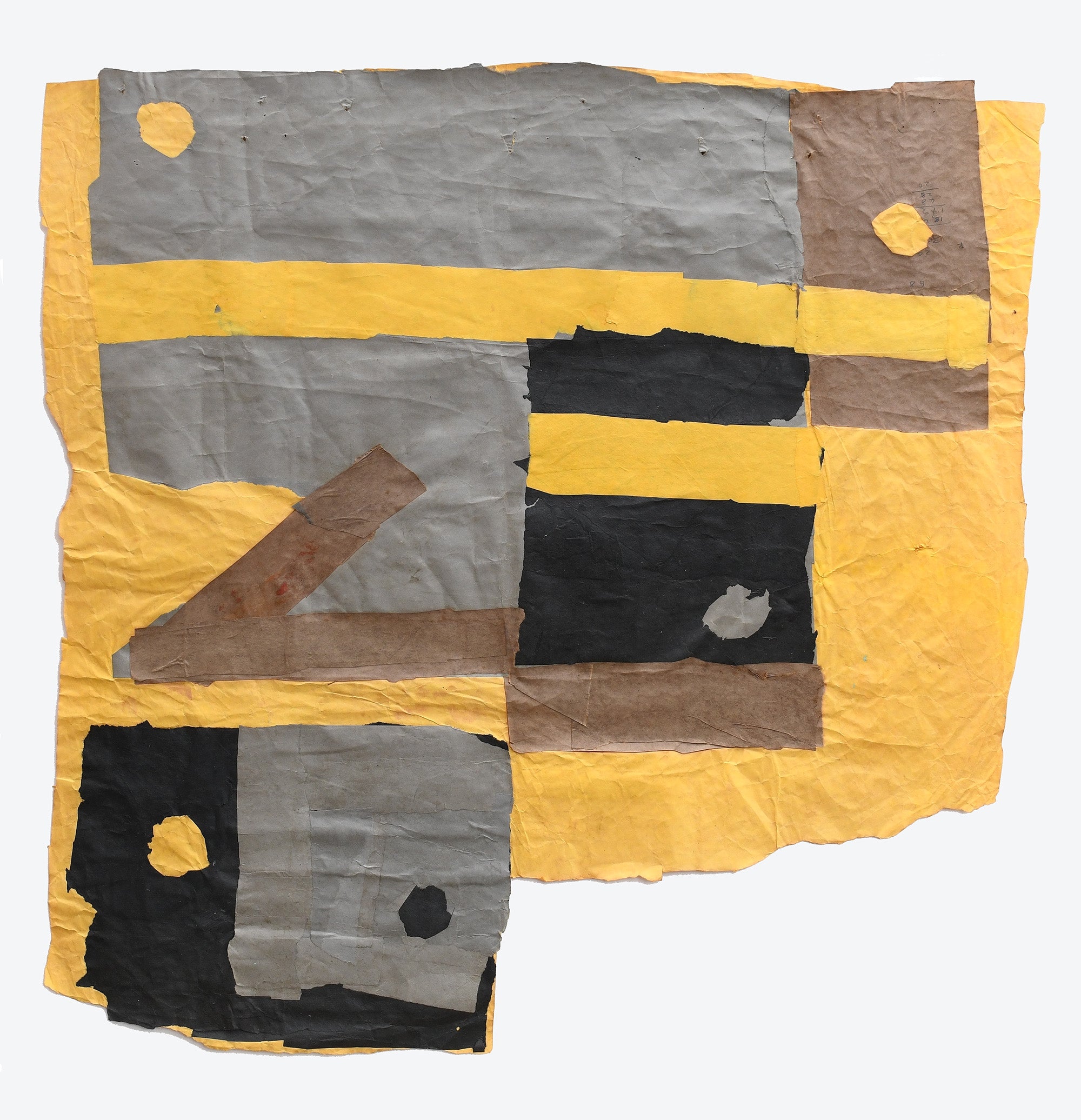 Francis Davison Yellow, Blue, Grey and Black – Goldmark