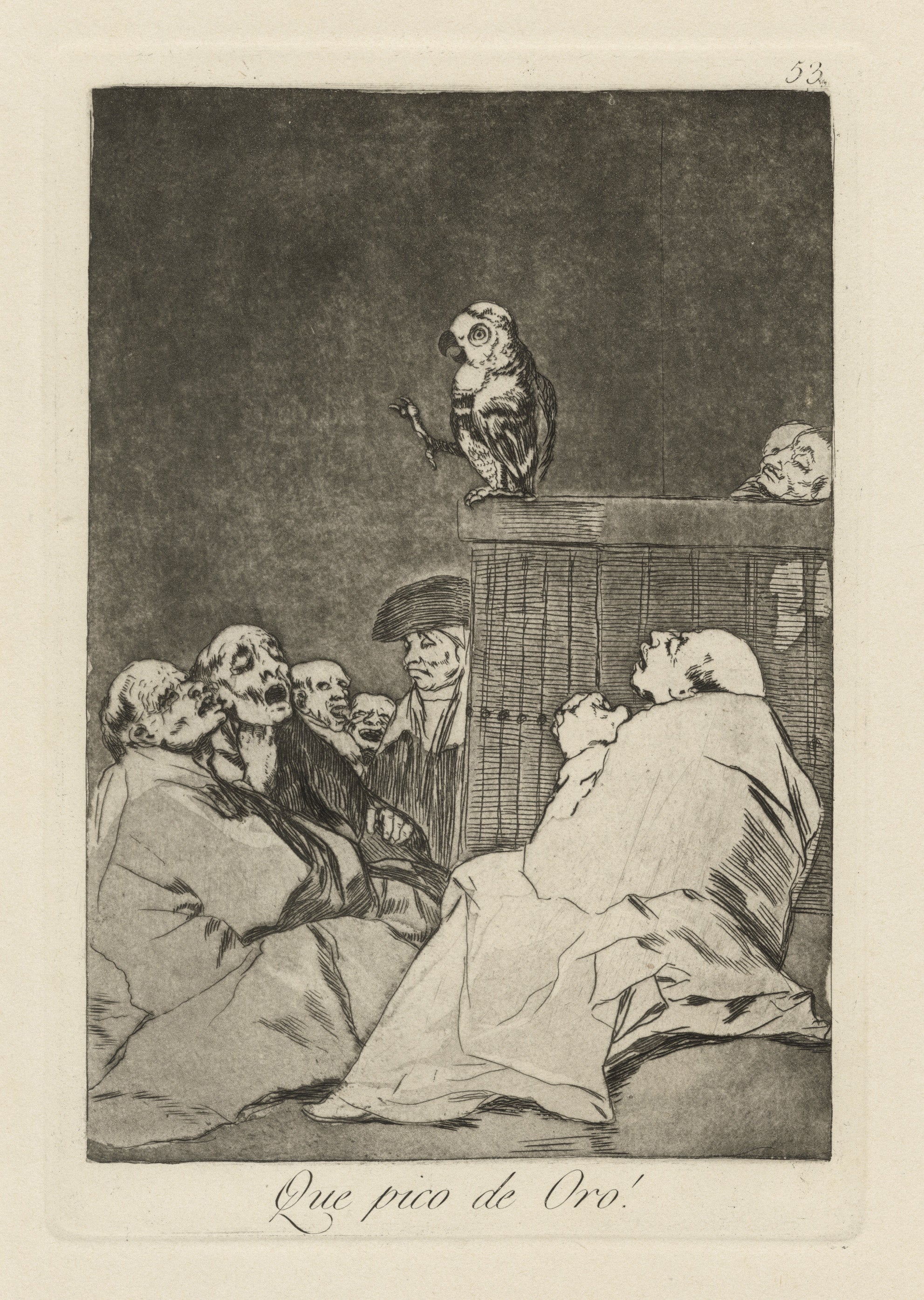 Francisco de Goya Que Pico De Oro! – Goldmark