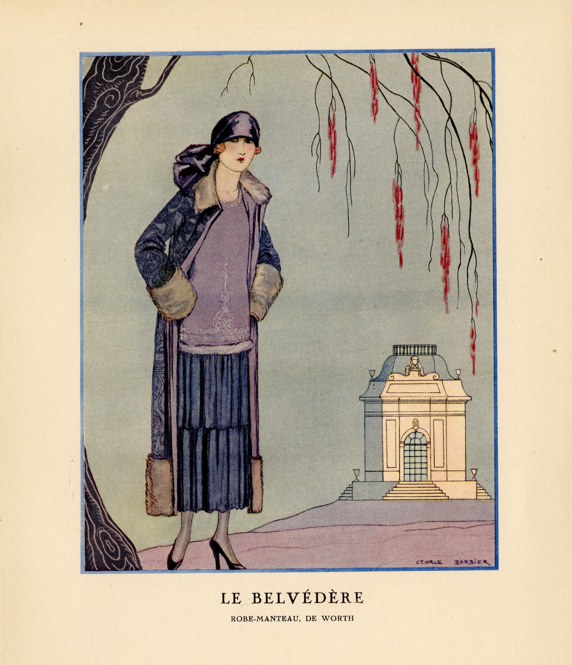George Barbier Le Belvedere – Goldmark