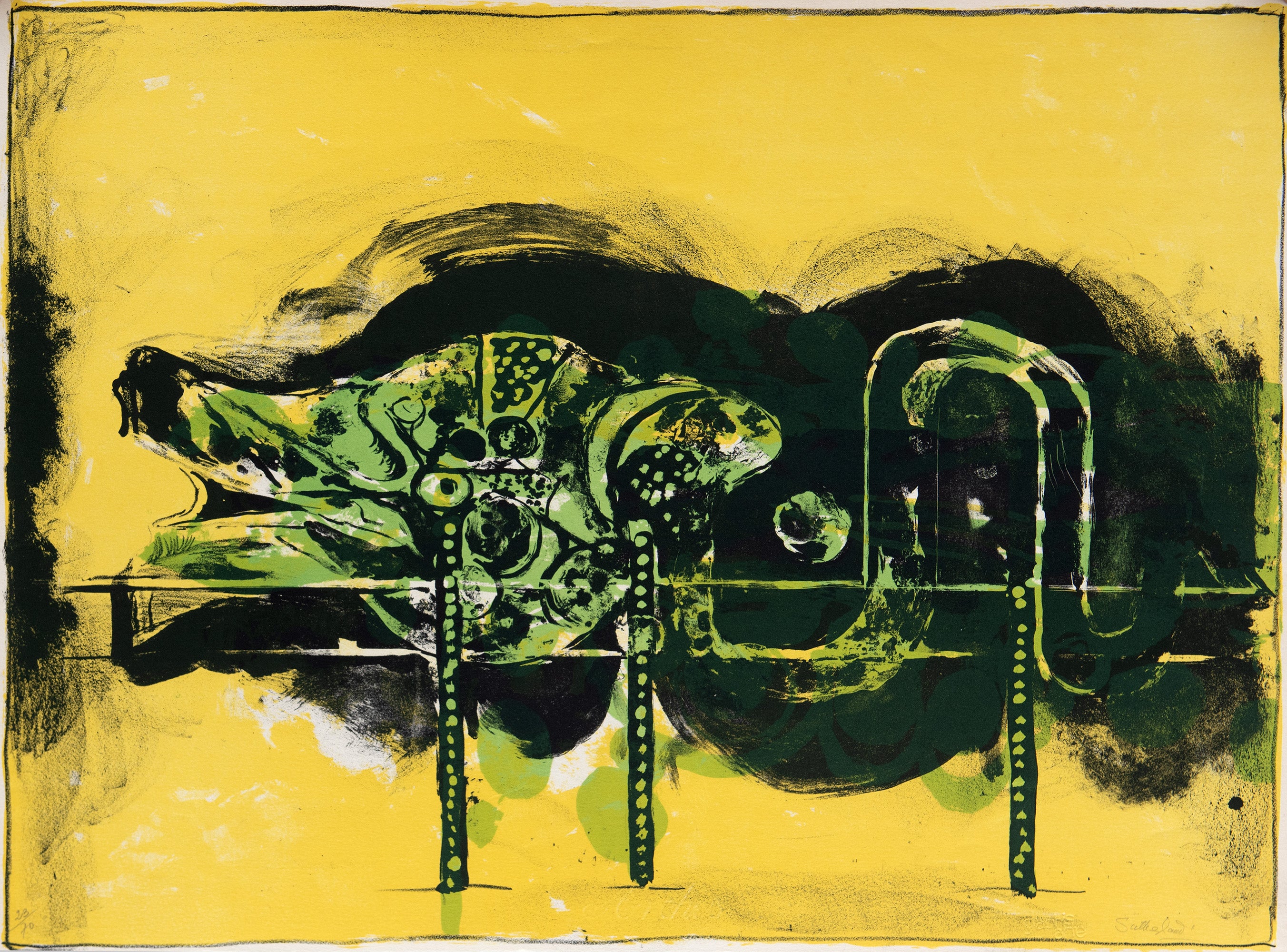 Graham Sutherland Submerged Form – Goldmark