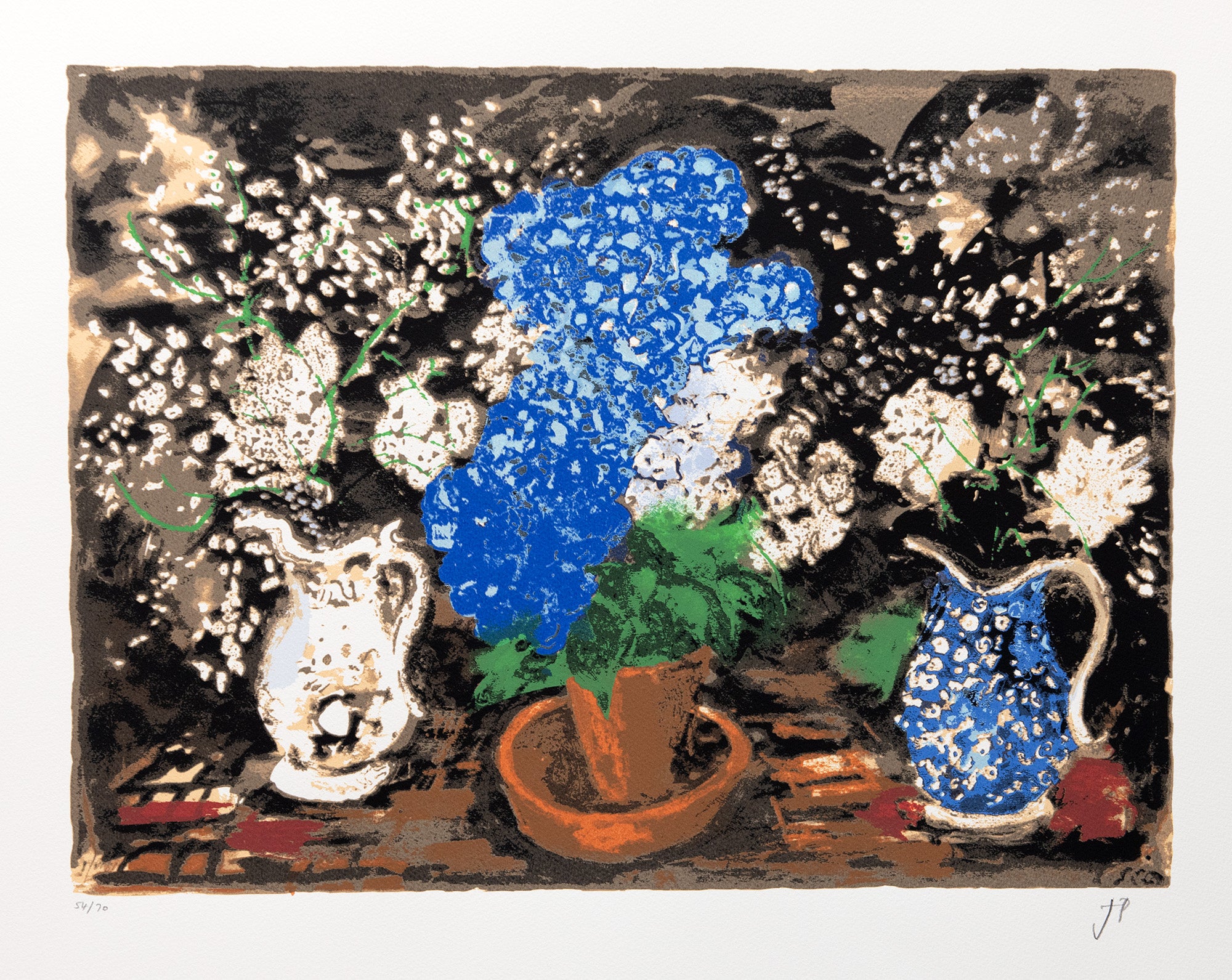 John Piper Blue Hydrangea – Goldmark