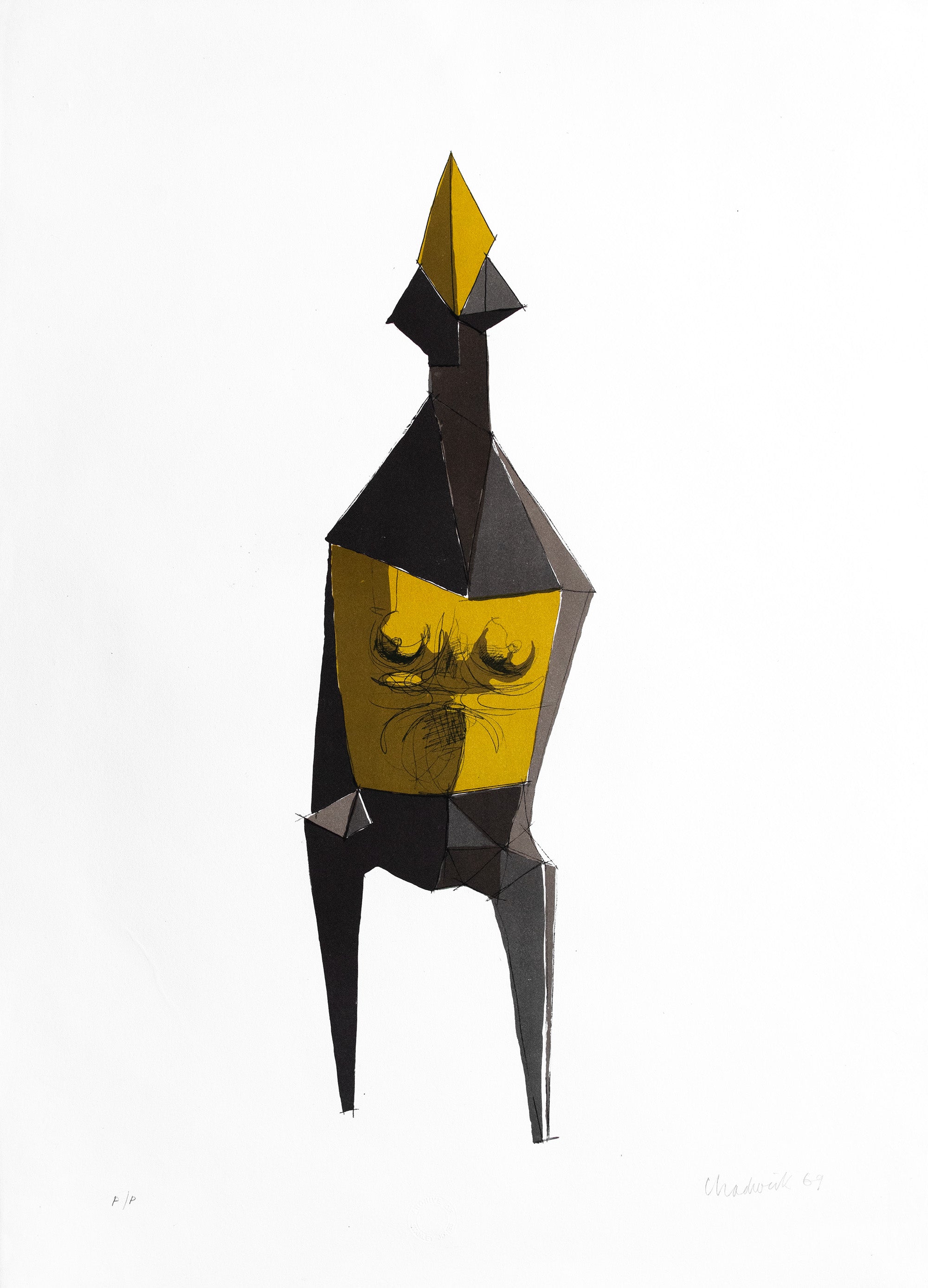 Lynn Chadwick Standing Figure – Goldmark