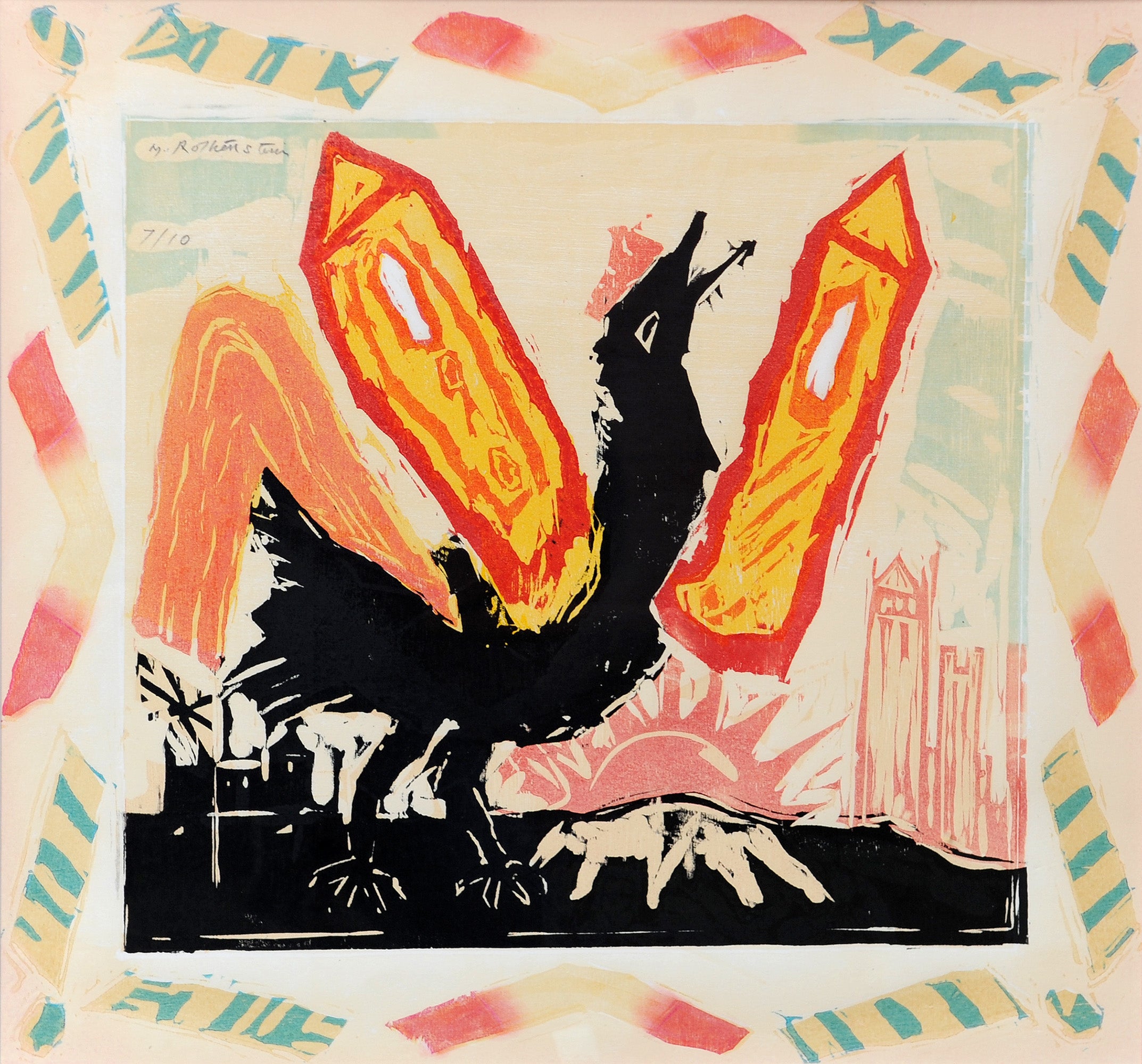 Michael Rothenstein Butterfly Bird – Goldmark