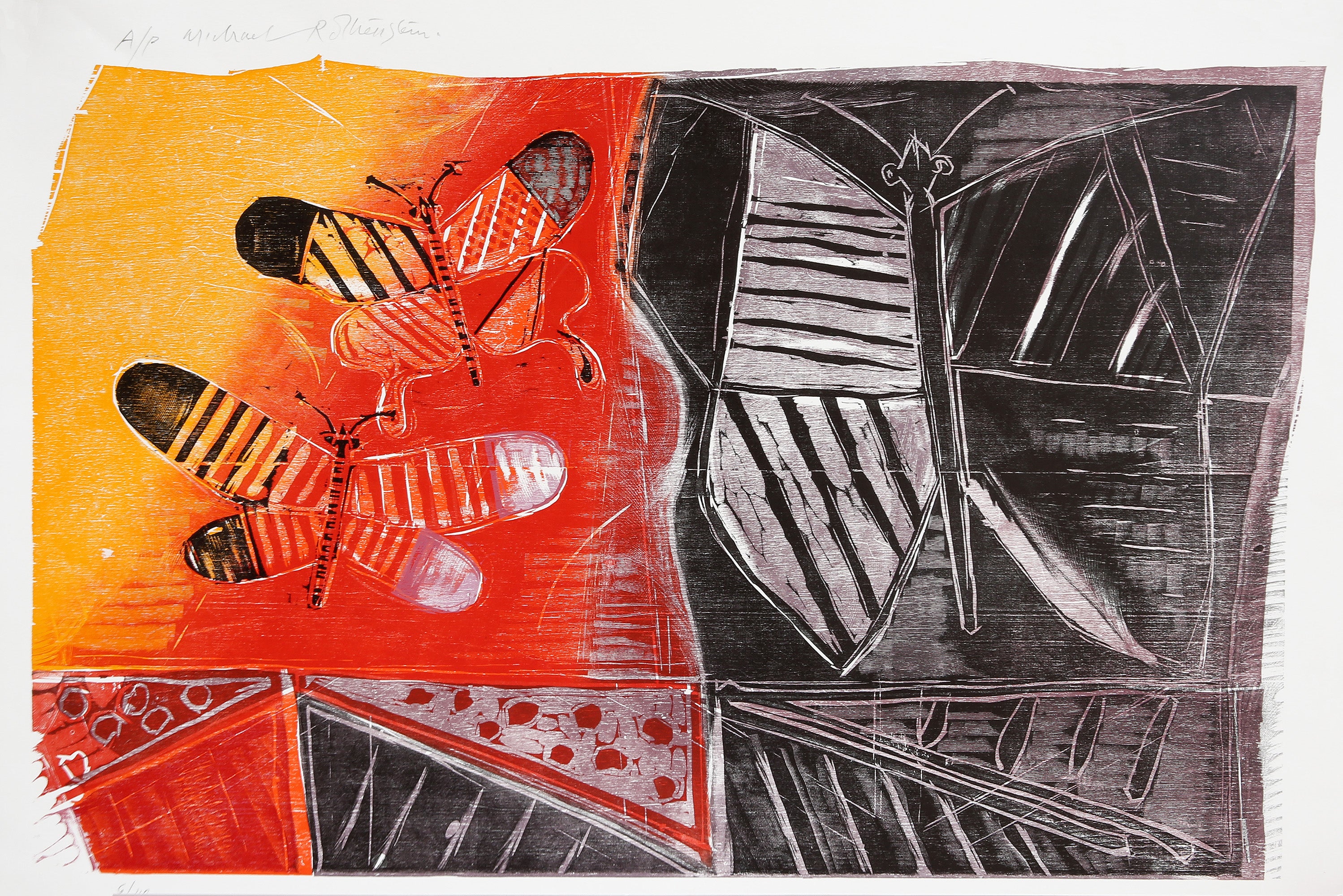 Michael Rothenstein Butterflies I – Goldmark