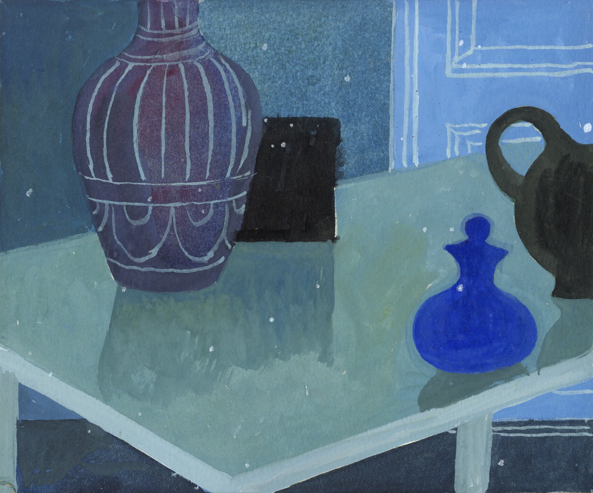 Morwenna Thistlethwaite Still Life in Blues – Goldmark