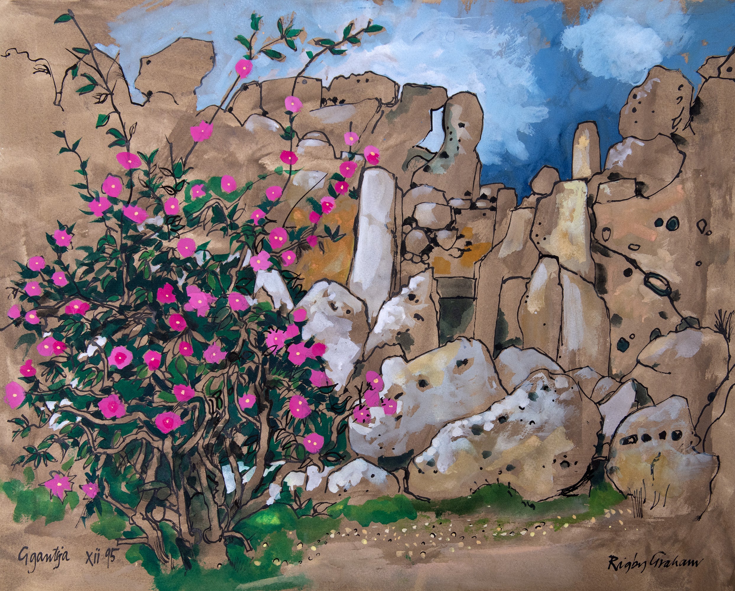 Rigby Graham Ggantija Temple, Xaghra, Gozo – Goldmark