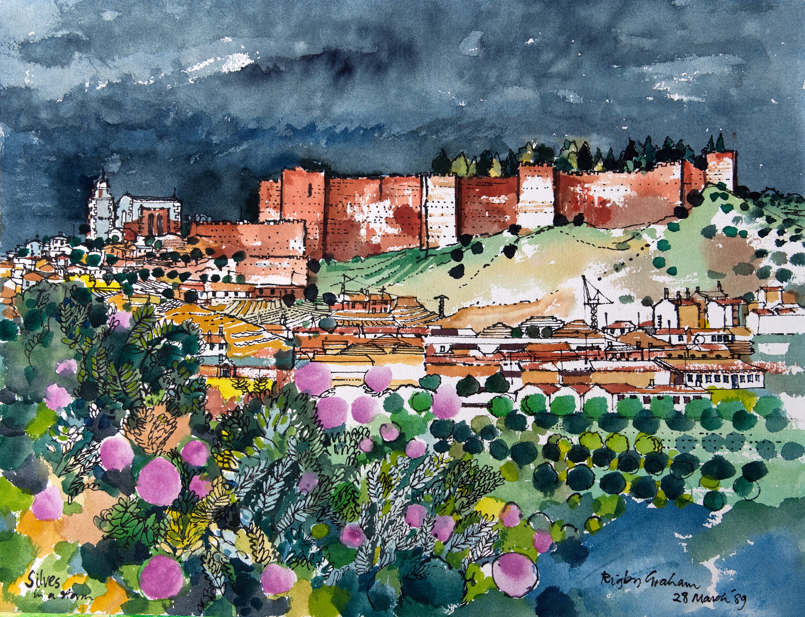 Rigby Graham Silves in a storm – Goldmark