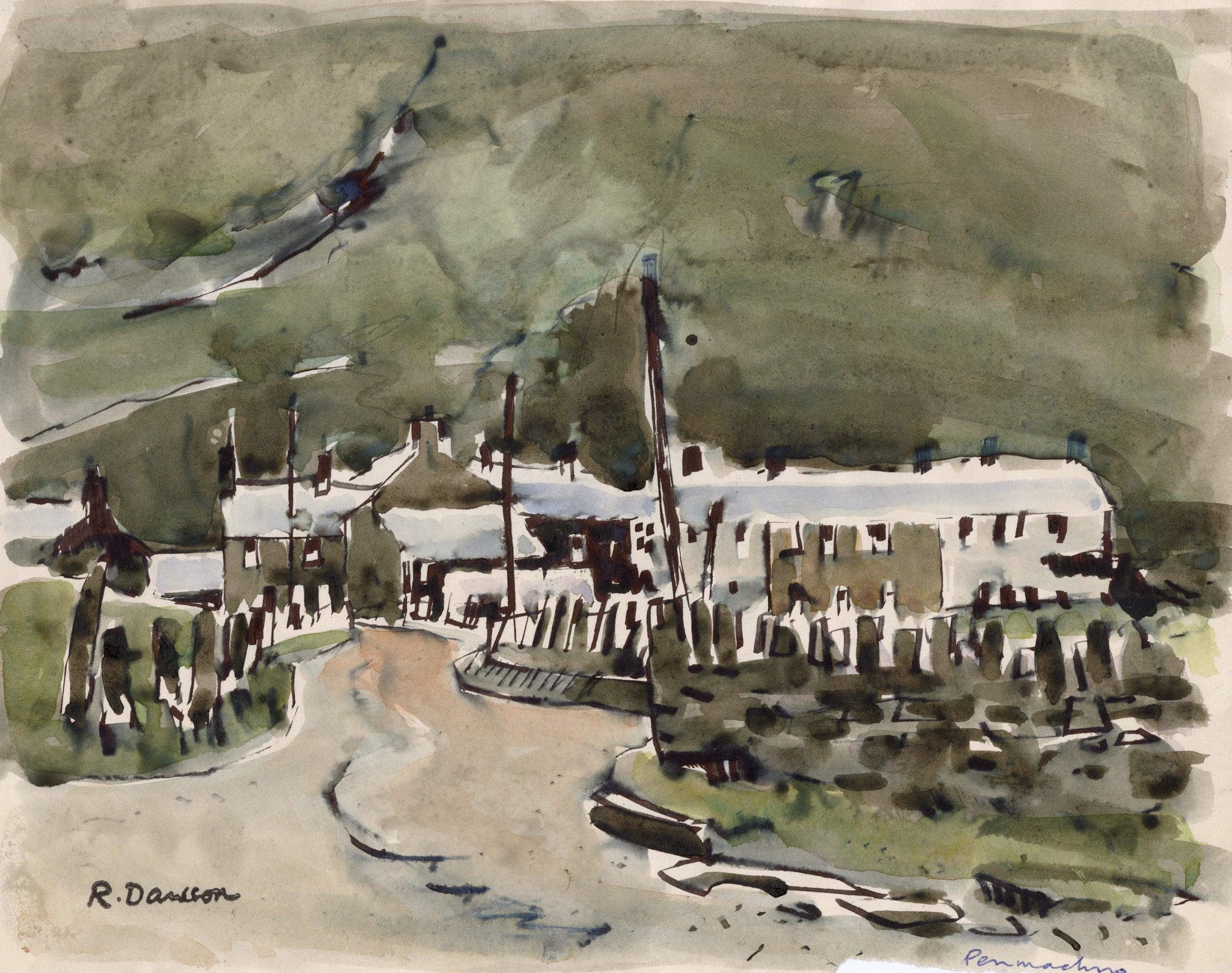 Robert Dawson Penmachno Village, Wales – Goldmark