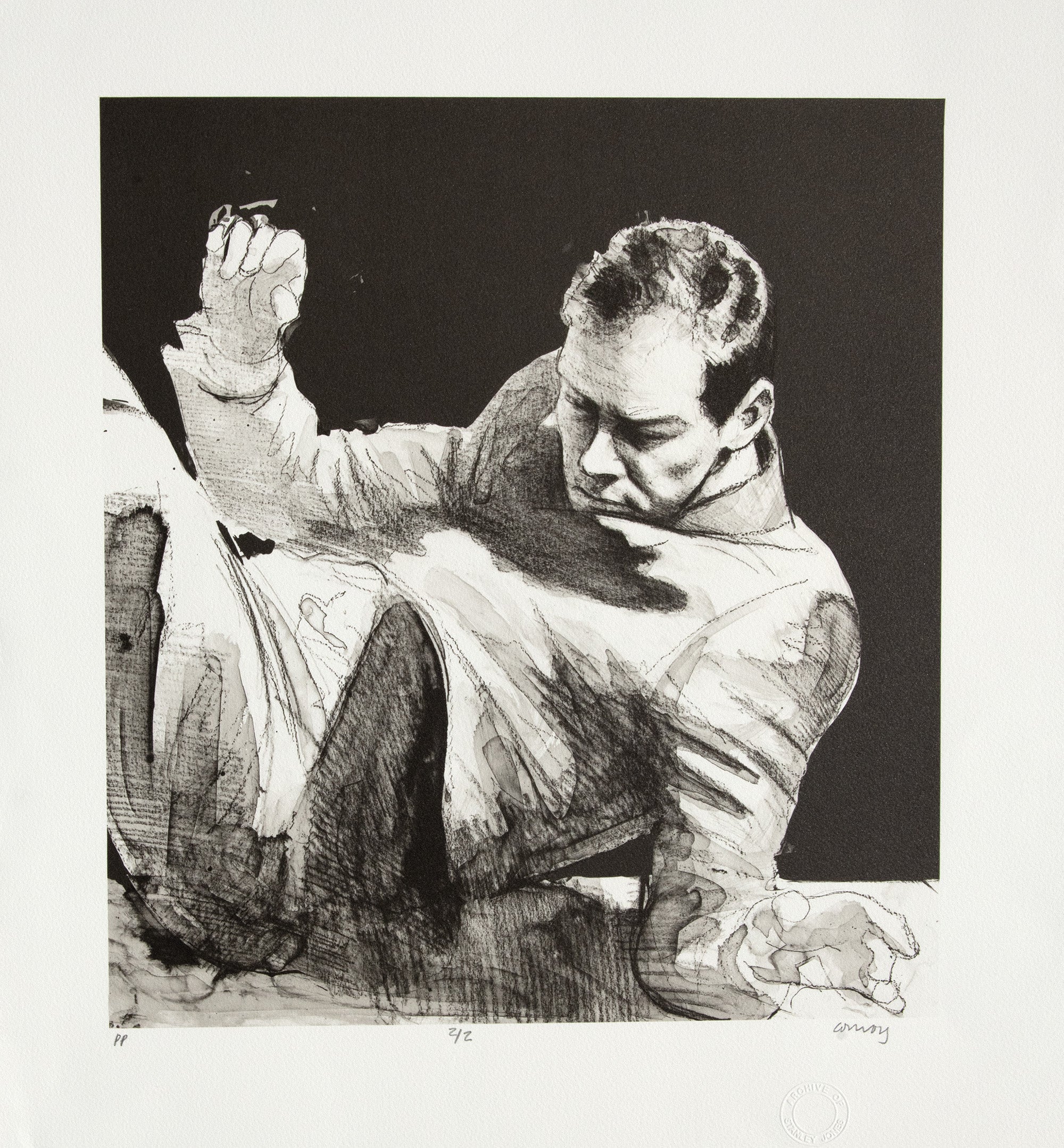 Stephen Conroy Falling Man – Goldmark