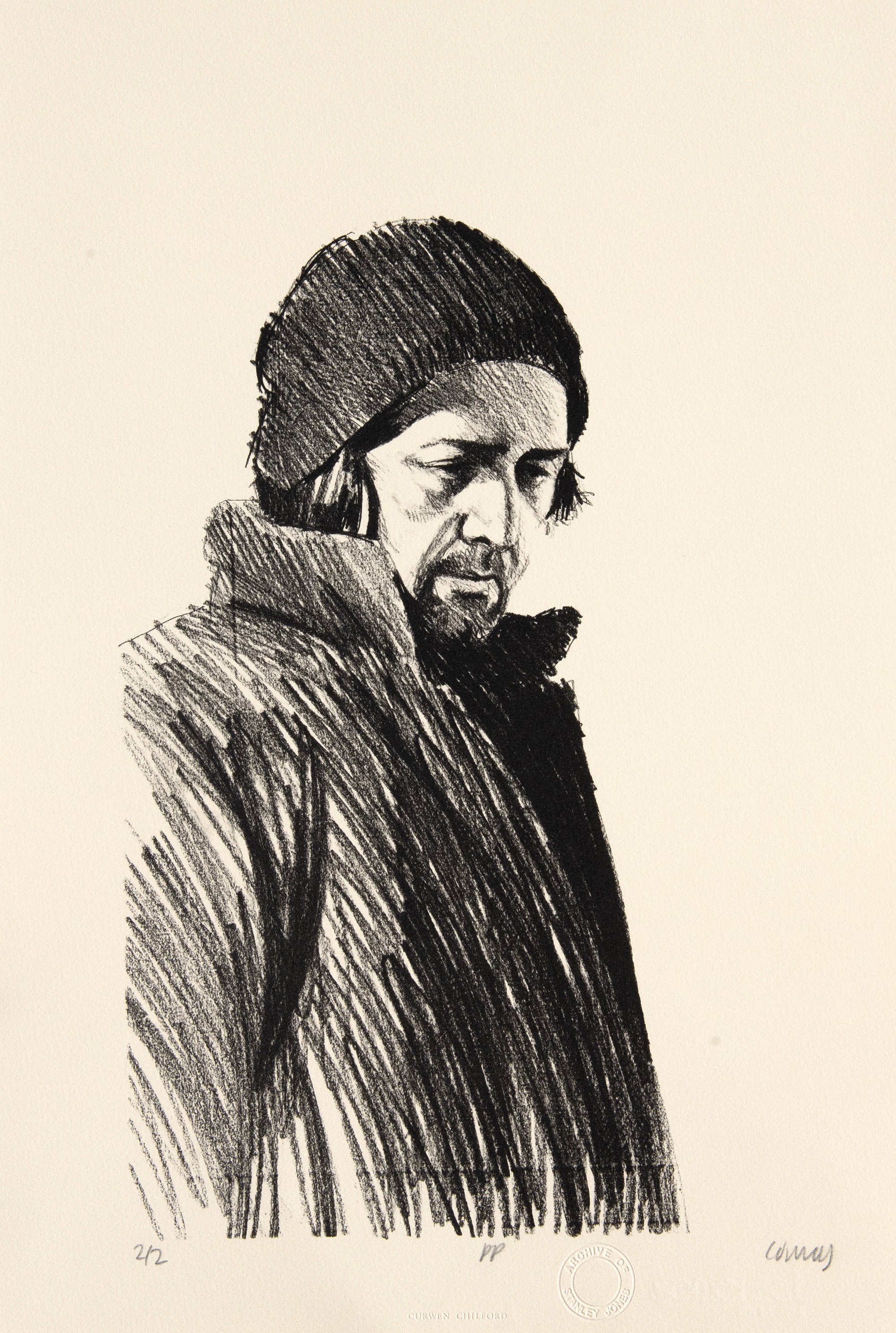 Stephen Conroy Self Portrait No.1 – Goldmark