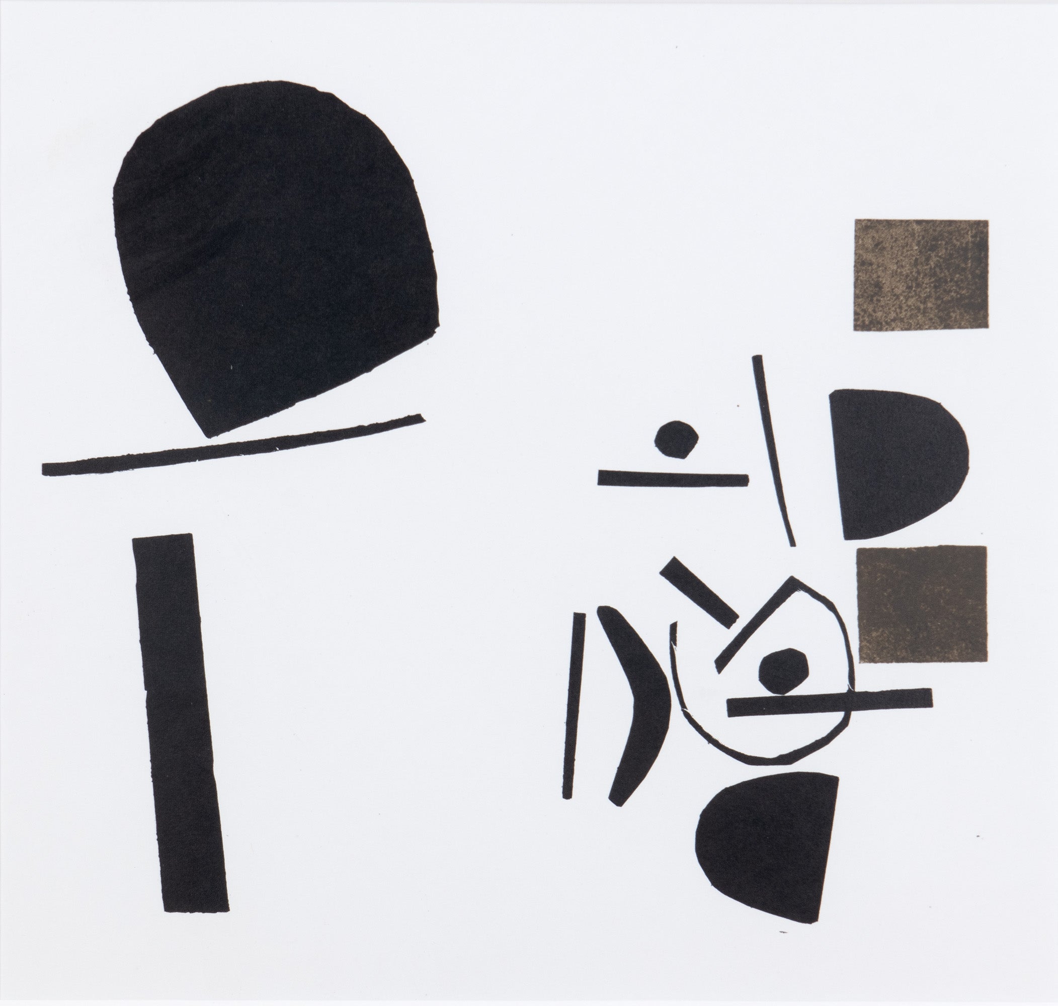 Victor Pasmore Points of Contact No.7 – Goldmark