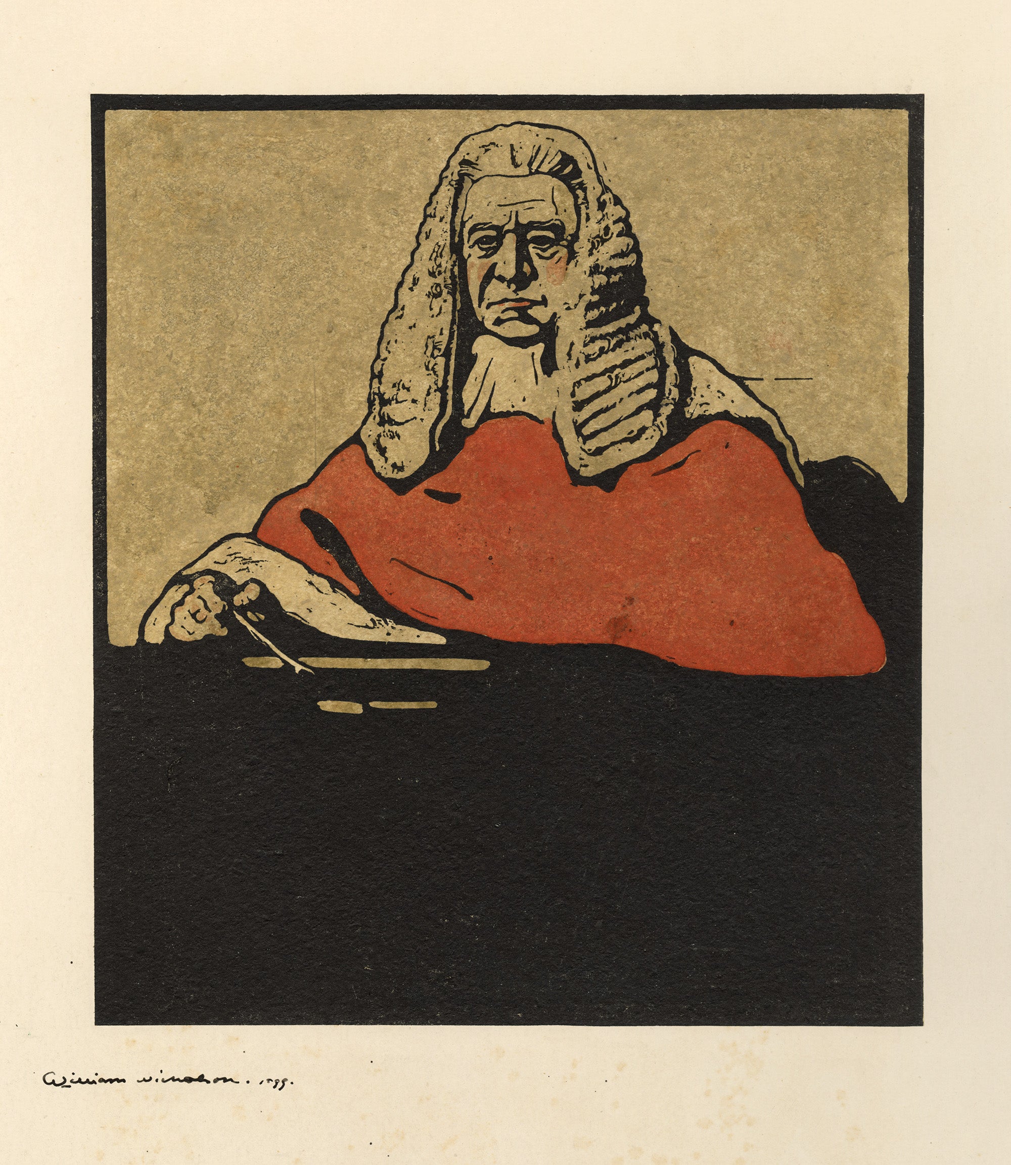 William Nicholson Sir Henry Hawkins – Goldmark