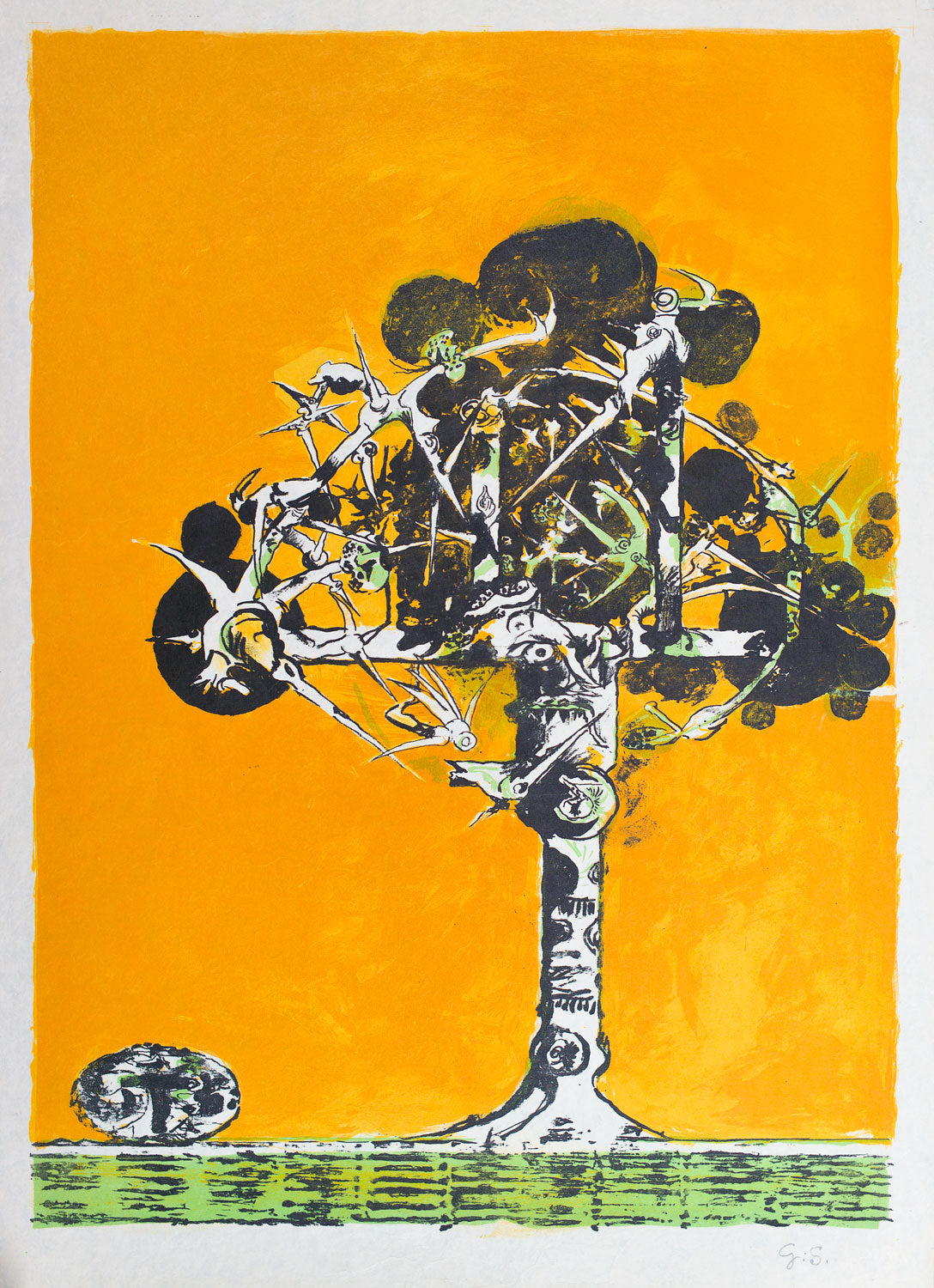 Graham Sutherland Thorn Structure – Goldmark