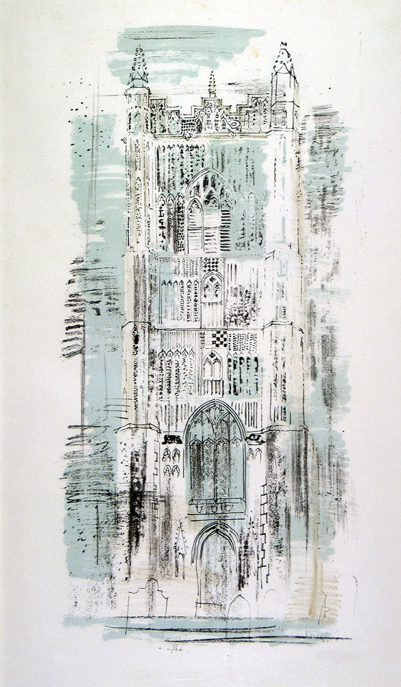 John Piper Redenhall, Norfolk: the tower – Goldmark