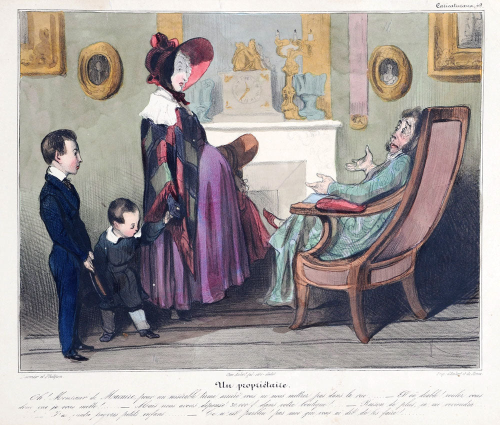 Honoré Daumier An Owner – Goldmark