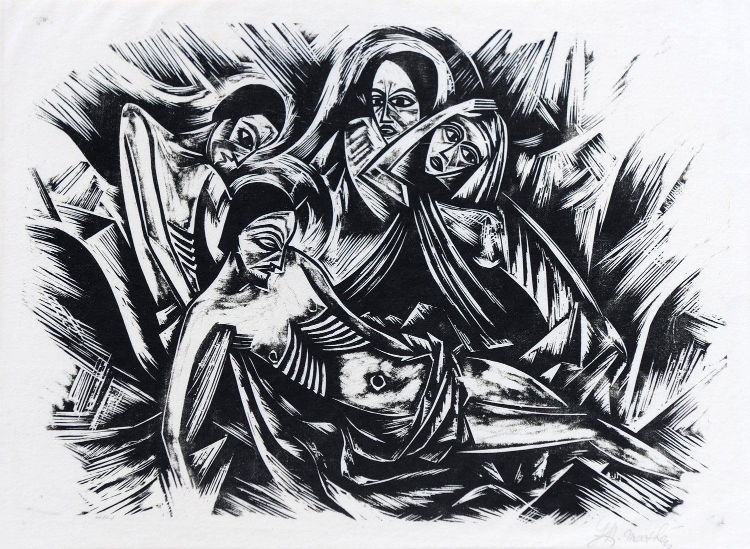 Georg Alexander Mathéy Beweinung (Lamentation) – Goldmark