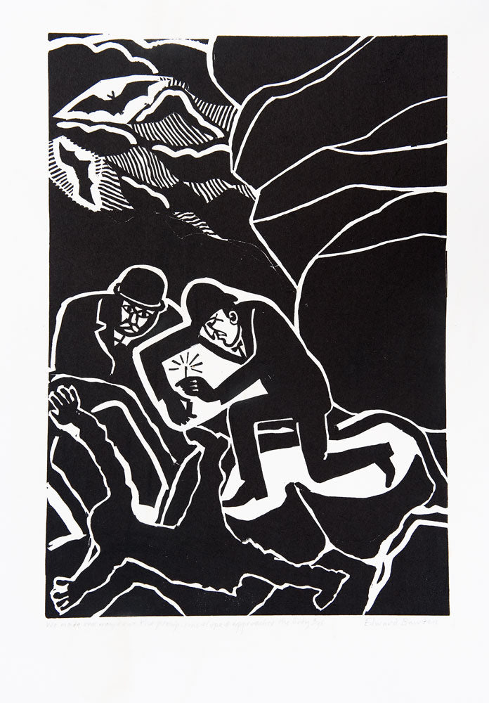 Edward Bawden We made our way down the precipitous slope – Goldmark