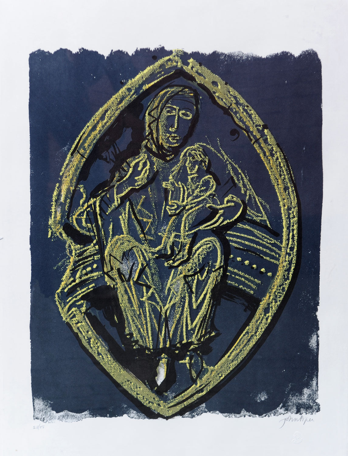 John Piper Virgin & Child – Goldmark