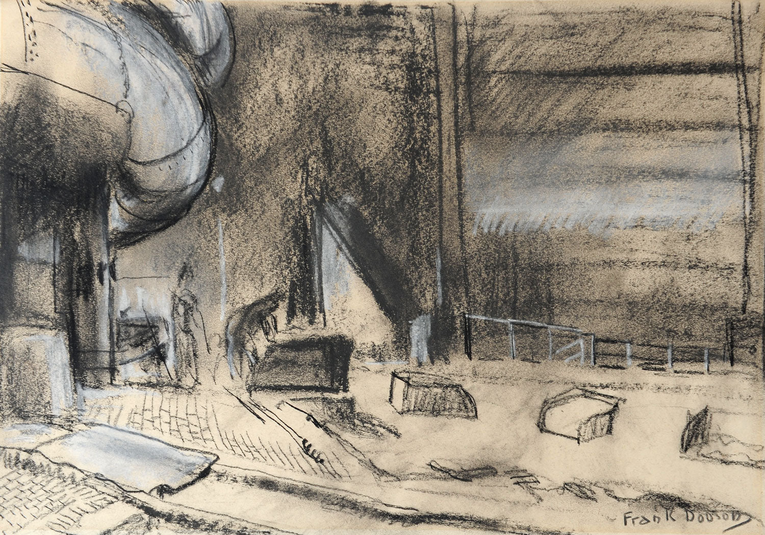Frank Dobson Steel Works Interior II – Goldmark