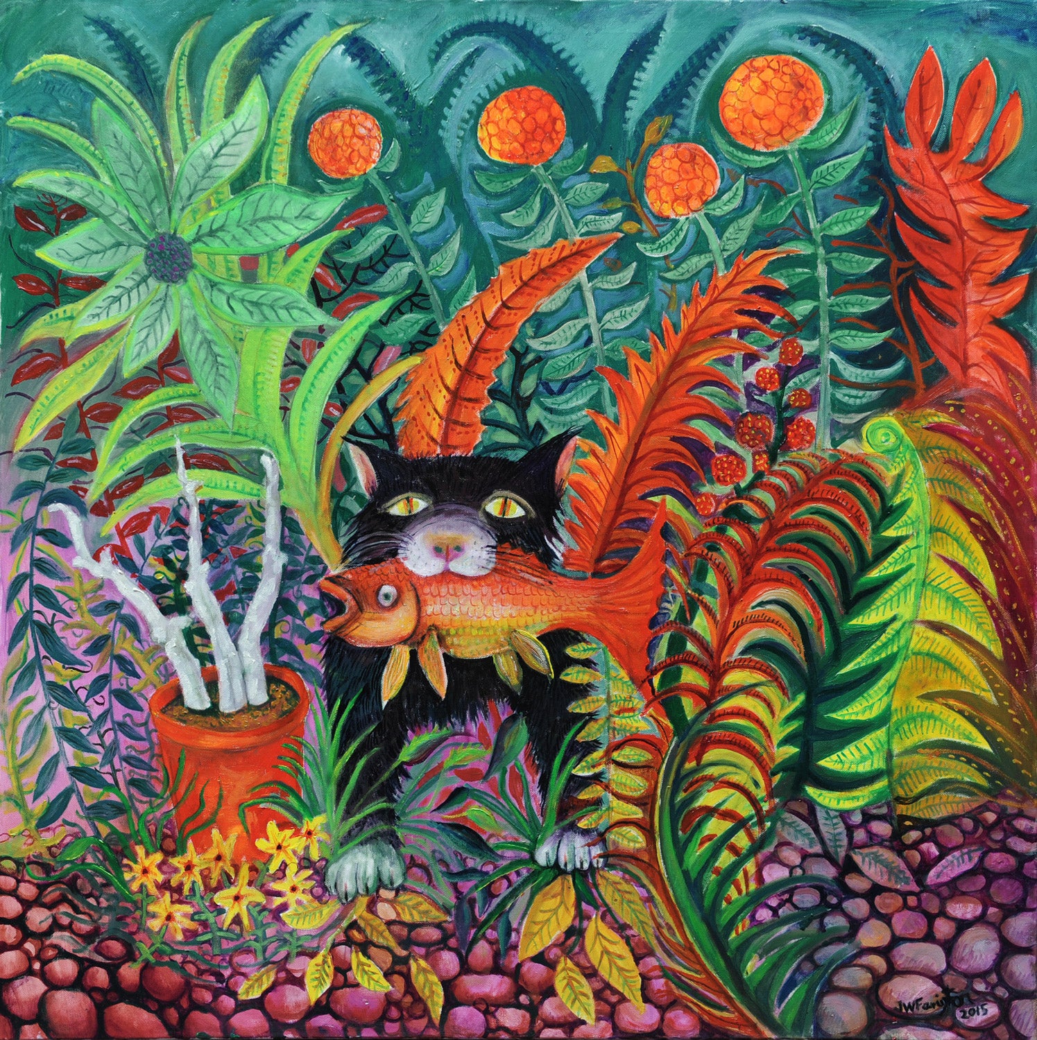 John Farrington The Last Fish in the Pond V – Goldmark