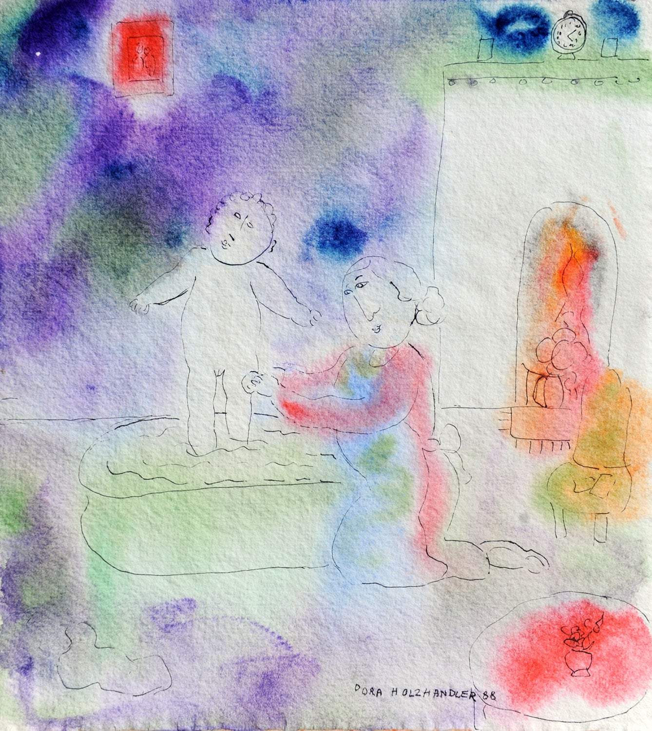 Dora Holzhandler Bath Time – Goldmark