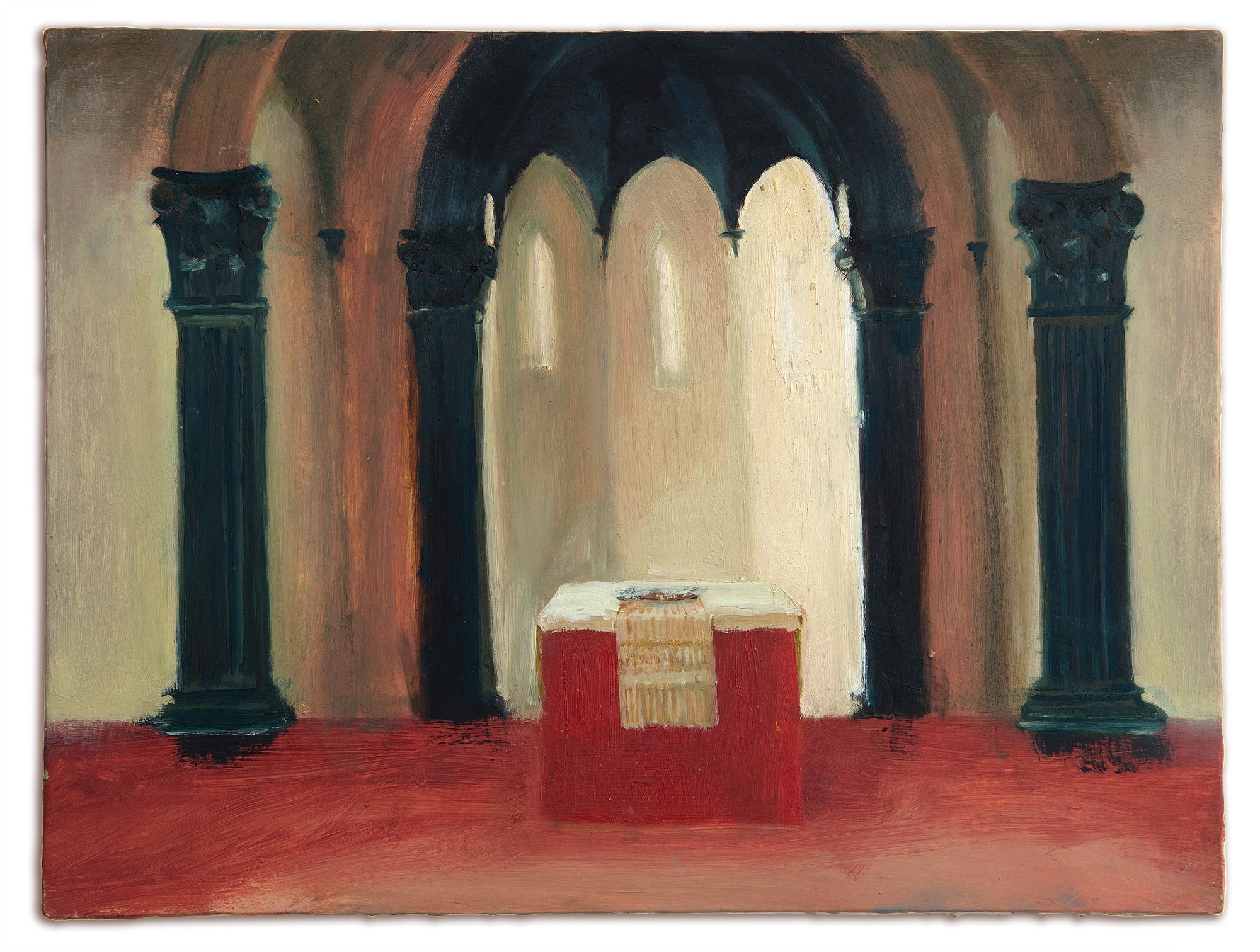 Oliver Bancroft Red Altar – Goldmark