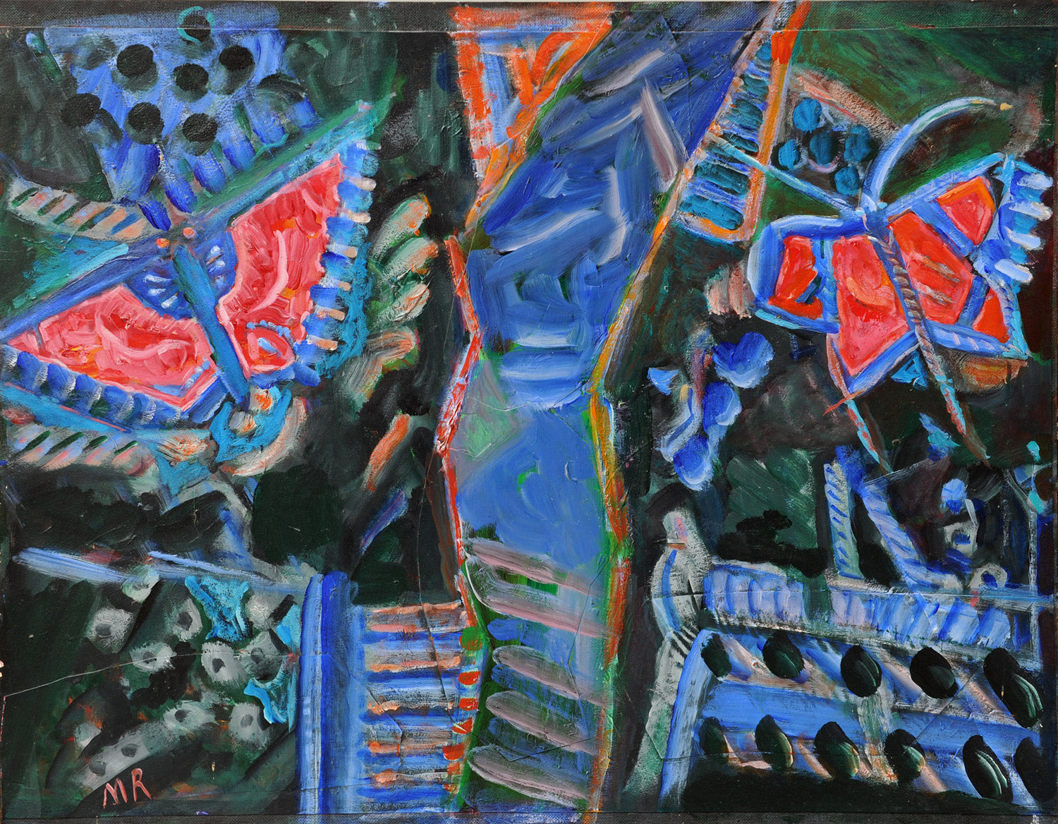 Michael Rothenstein Untitled - Butterflies – Goldmark