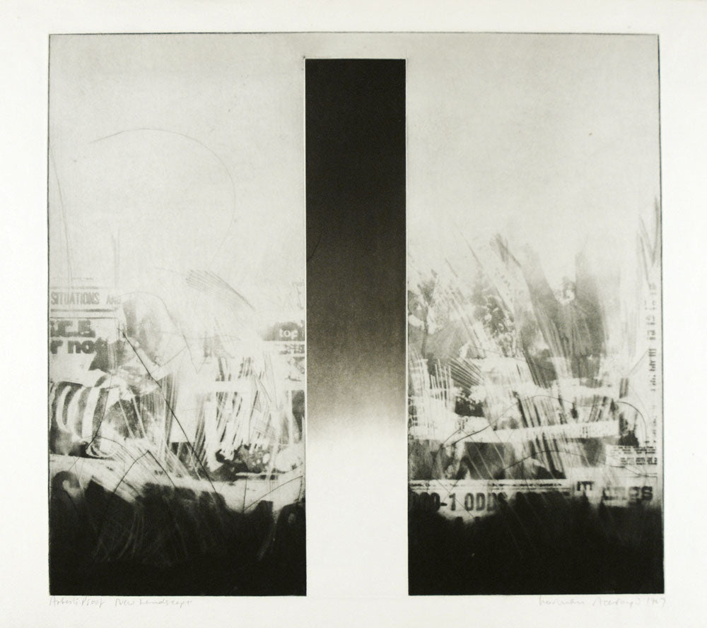 Norman Ackroyd New Landscape – Goldmark