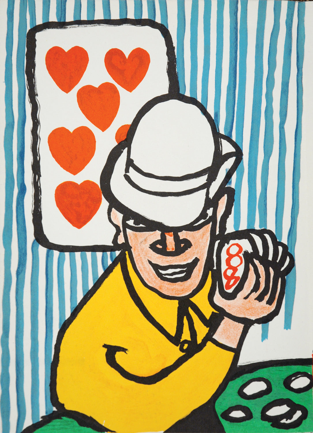 Alexander Calder The Card Player – Goldmark