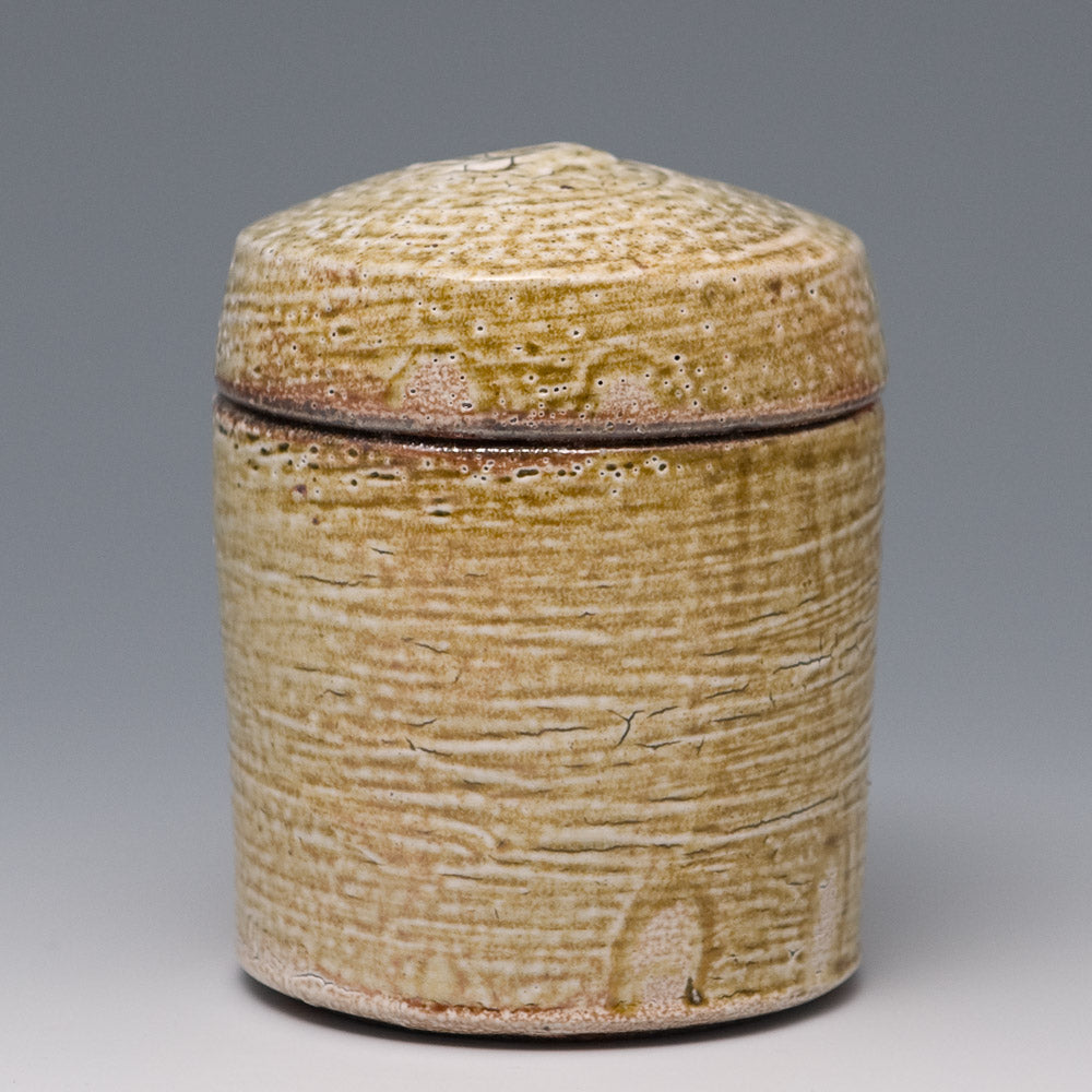 Lidded Cylinder Jar – Goldmark